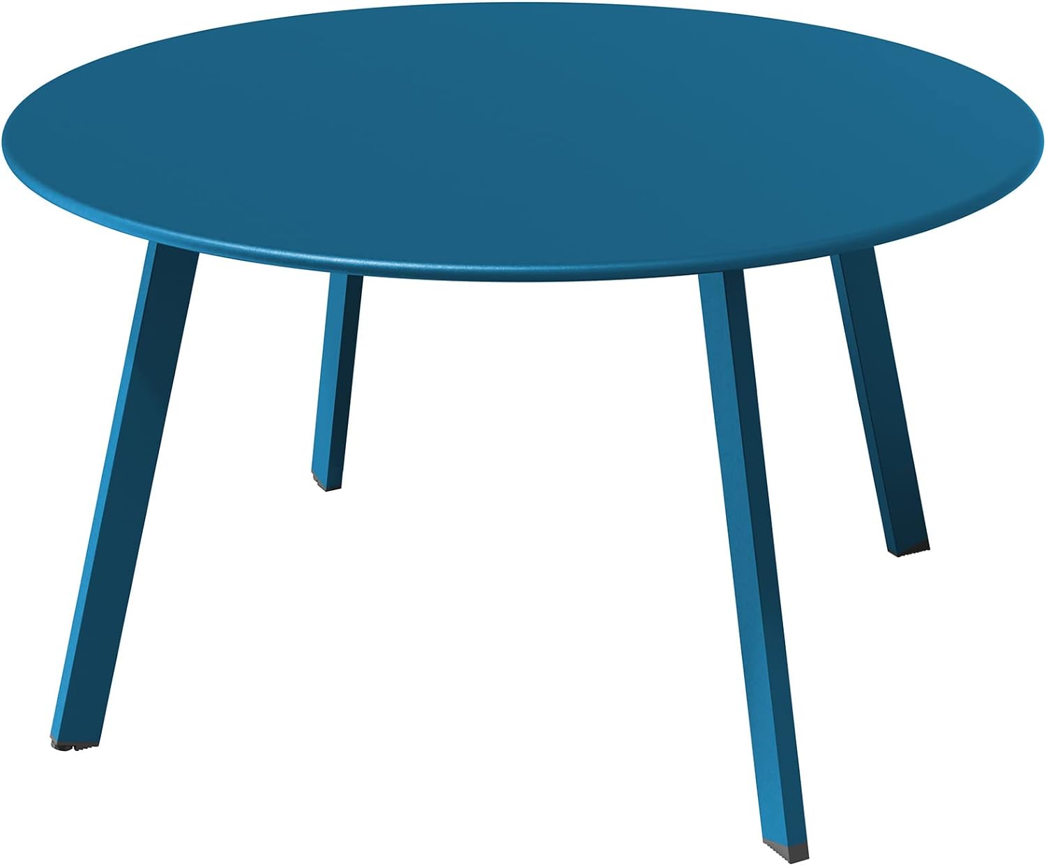 Grand patio Round Steel Coffee Table, Weather Resistant Patio Side ...