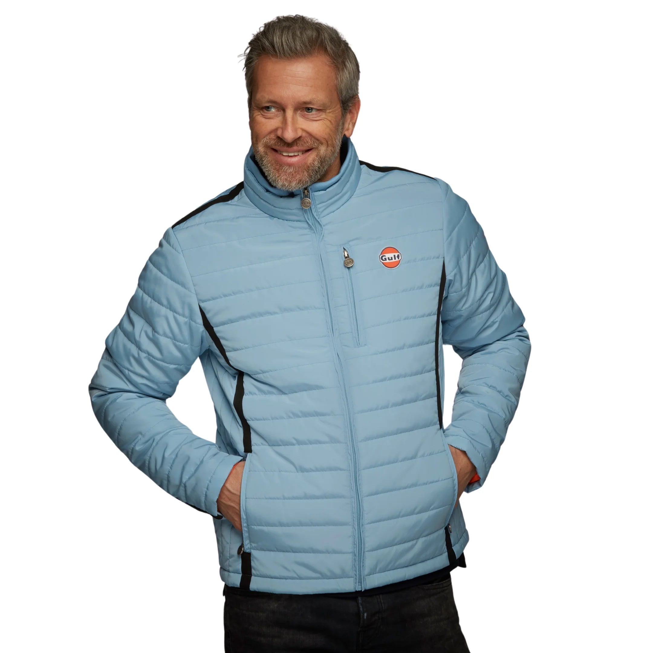 GrandPrix Originals Men's Gulf Performance Jacket - Blue - Walmart.com