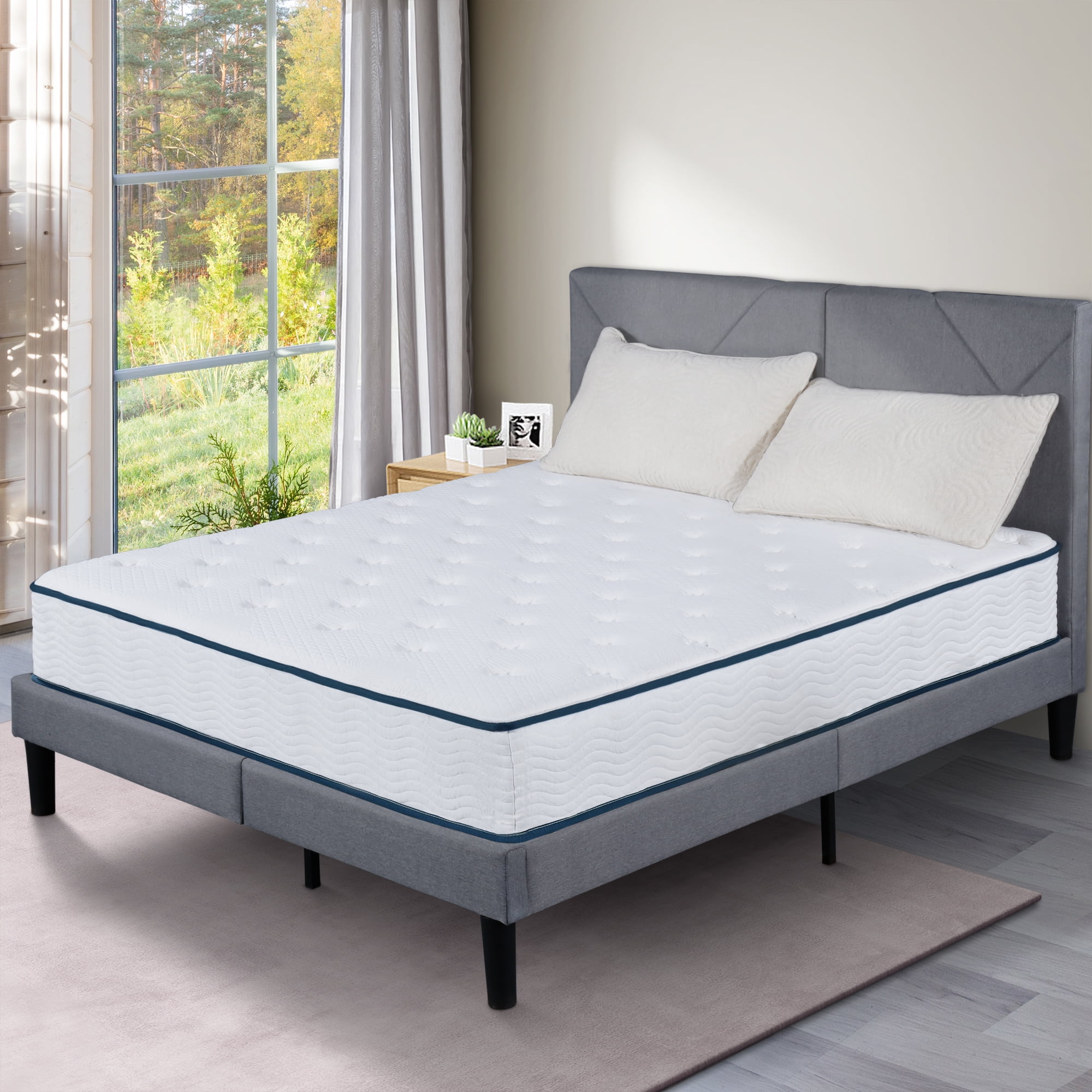 GrandRest 10 Inch Tight Top Spring Mattress, King - Walmart.com