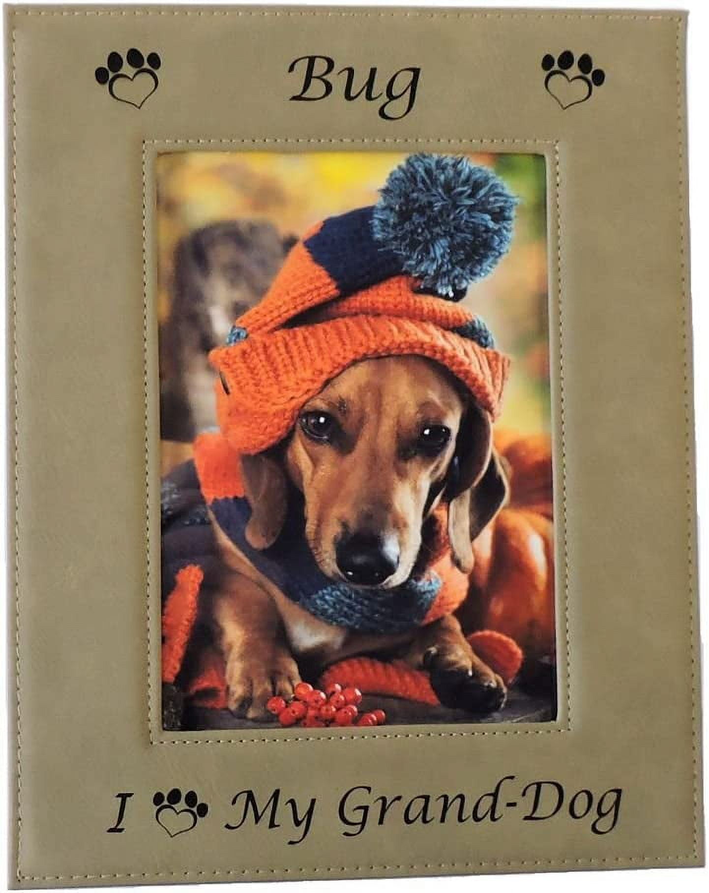 Granddog Photo Picture Frame Grand-Dog Grand Puppy - Walmart.com
