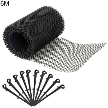 Naierhg 1 Roll Anti-clogging Gutter Guard Flexible PP Multifunctional ...