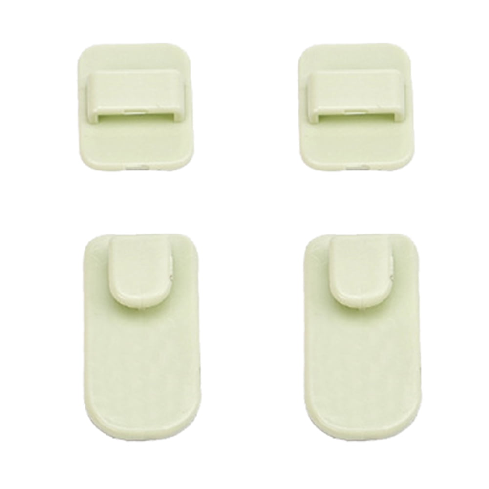 Grandest Birch 2 Pairs Home Remote Control Hook Sticker Holder Self ...