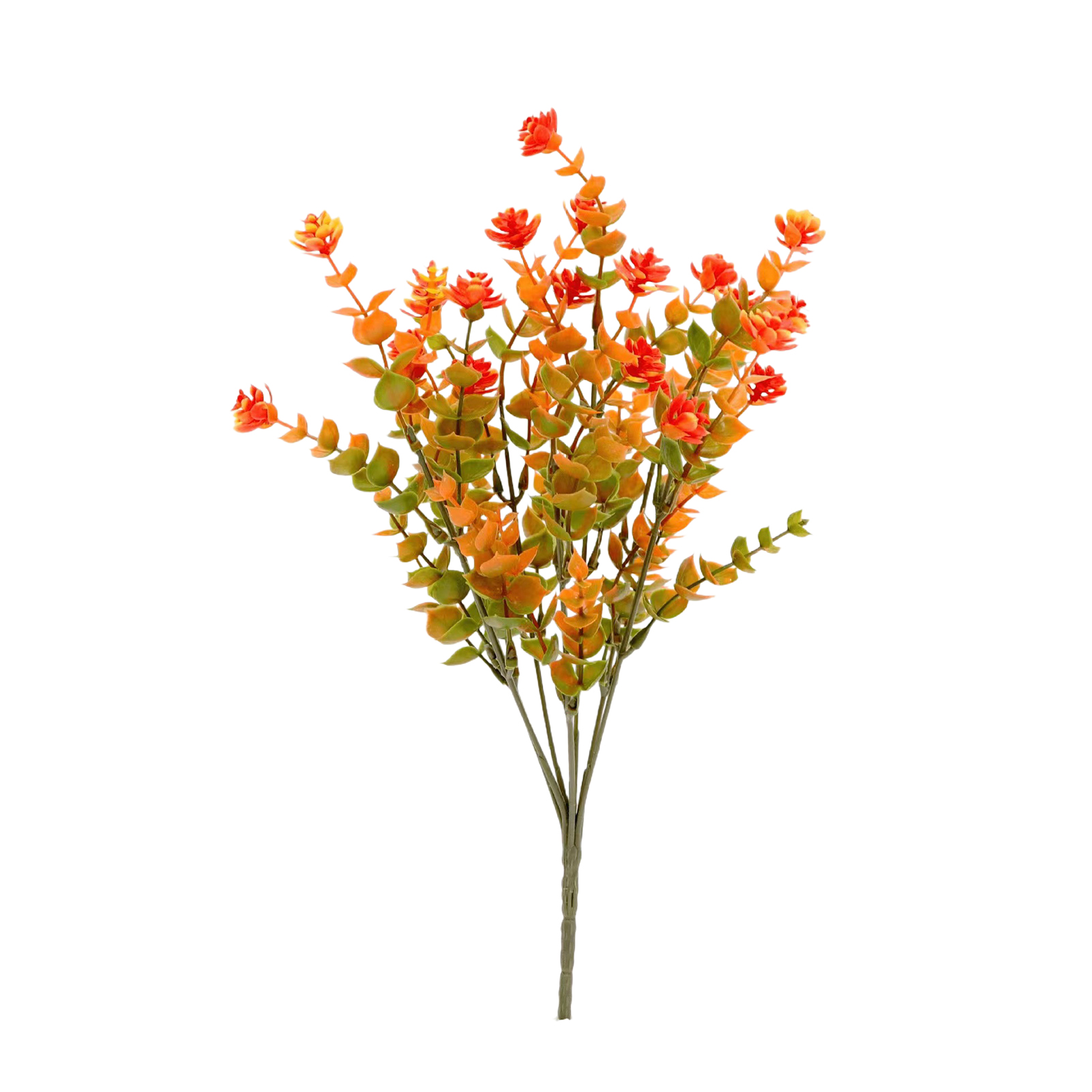 Grandest Birch 5PCS Fall Artificial Flower with Eucalyptus Leaves ...