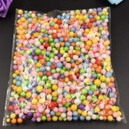 MT Products White Foam Balls 1.5" Polystyrene Balls Arts & Crafts - Pack of 50 - Walmart.com