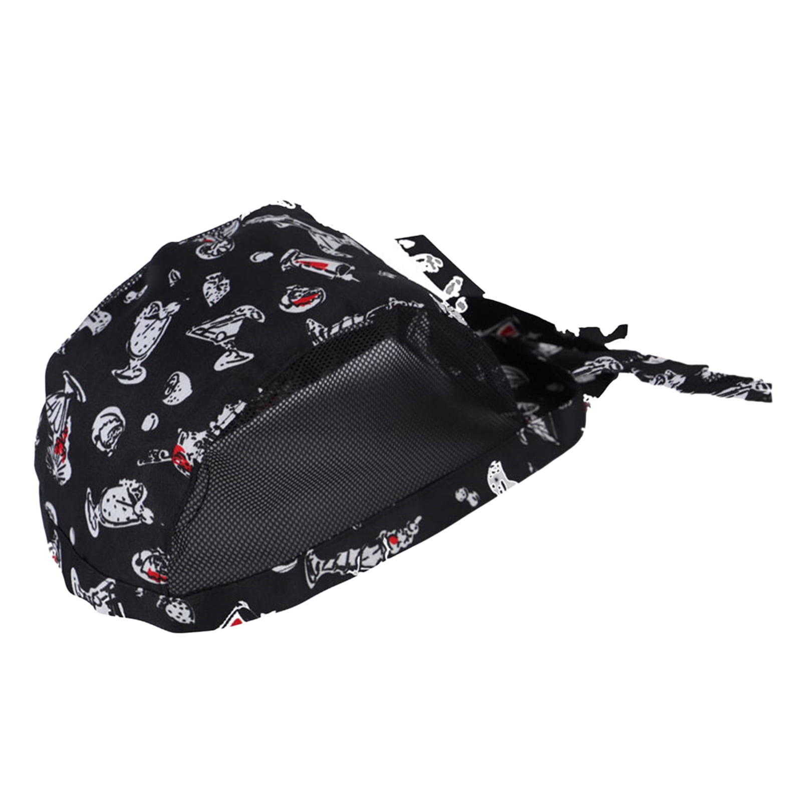 Grandest Birch Chef Hat Printing Bouncy Mesh Adjustable Unisex Prevent ...