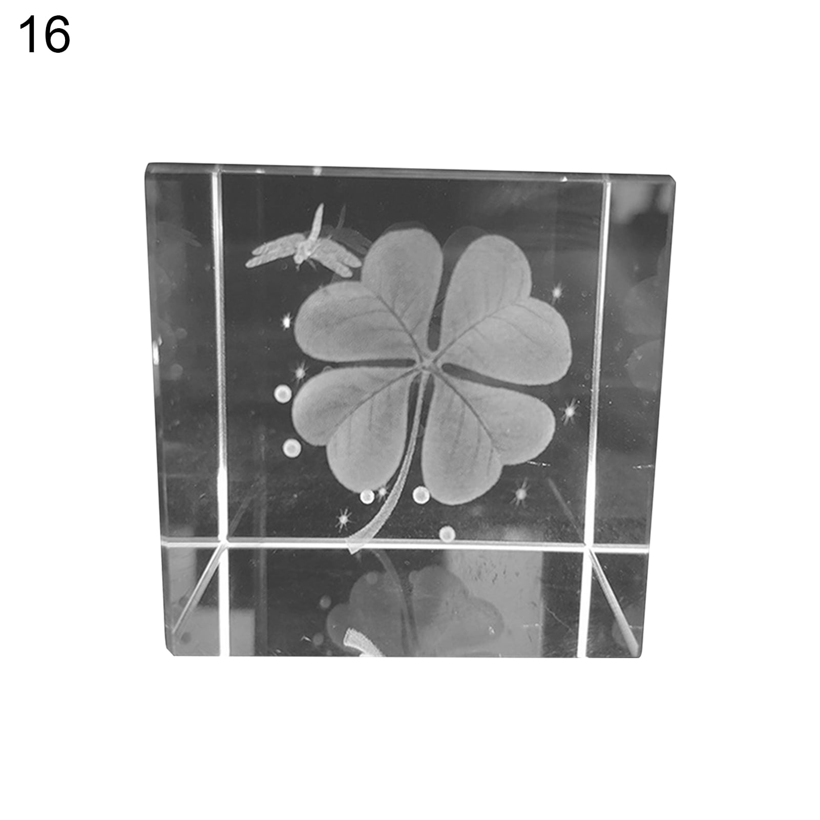 Grandest Birch Cube Prism Decor Ornamental Smooth Surface Modern Style ...