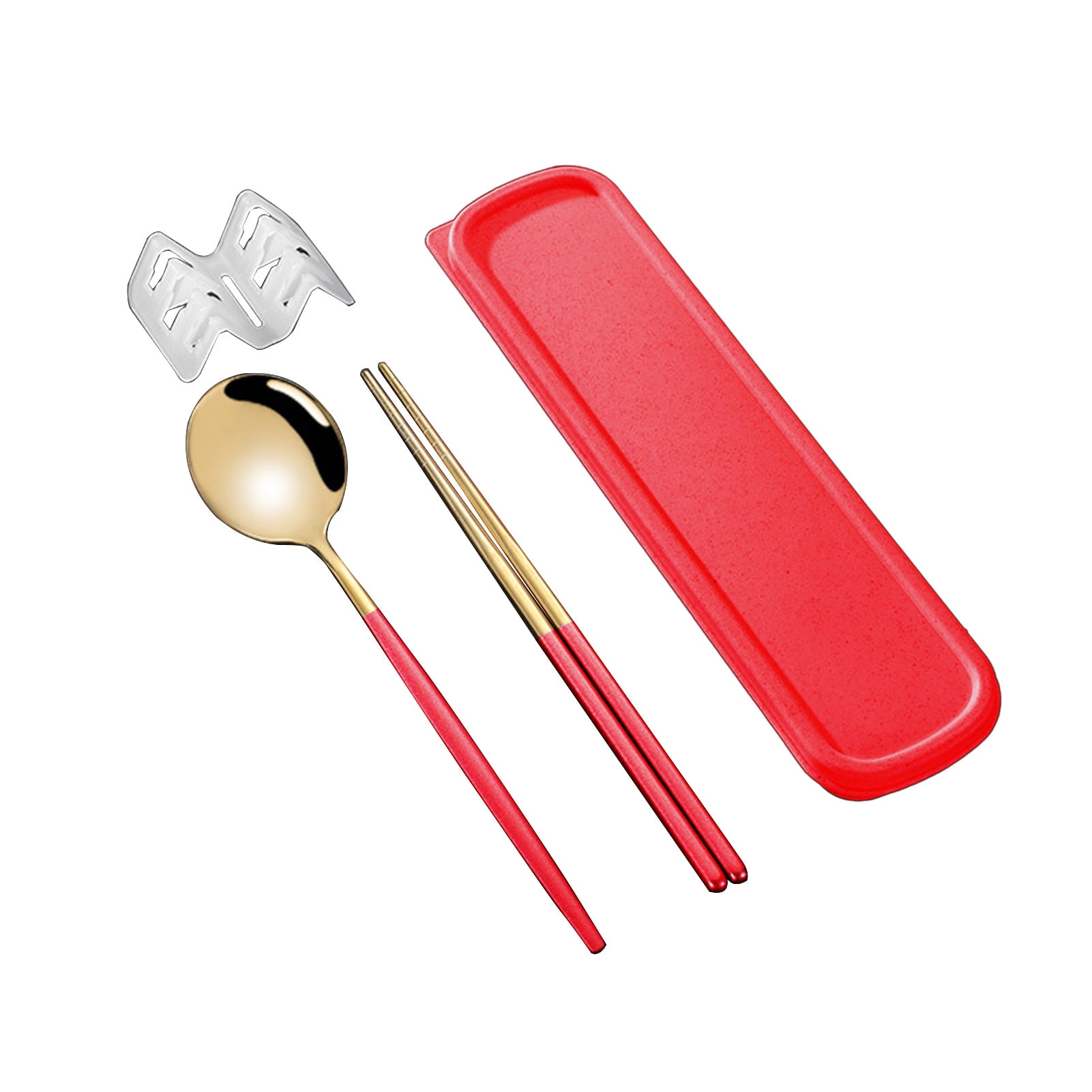 Grandest Birch Flatware Kit Korean Style Dust-proof Stainless Steel ...