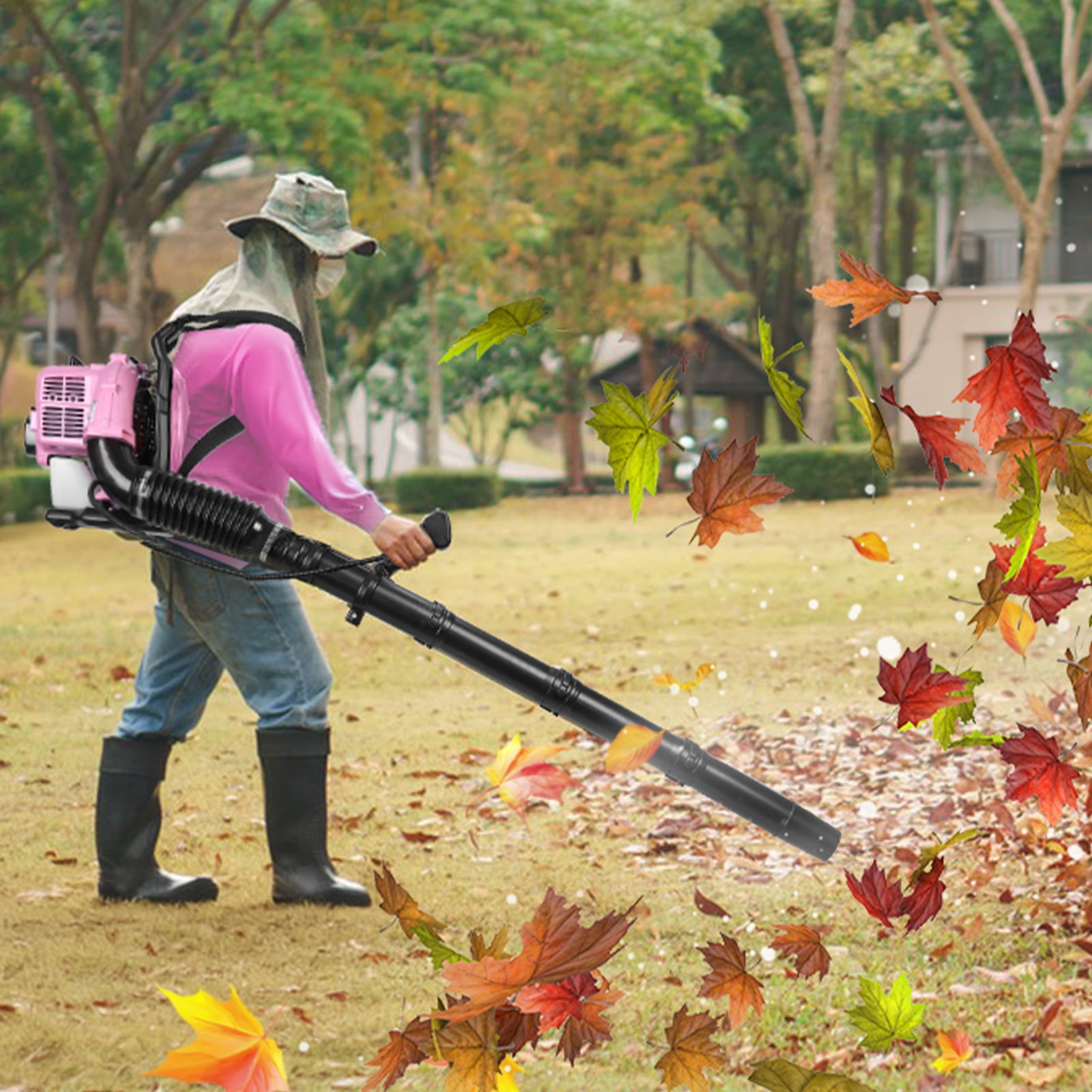 Grandest Birch Leaf Blower with Backpack, Cordless Leaf Blowers for ...