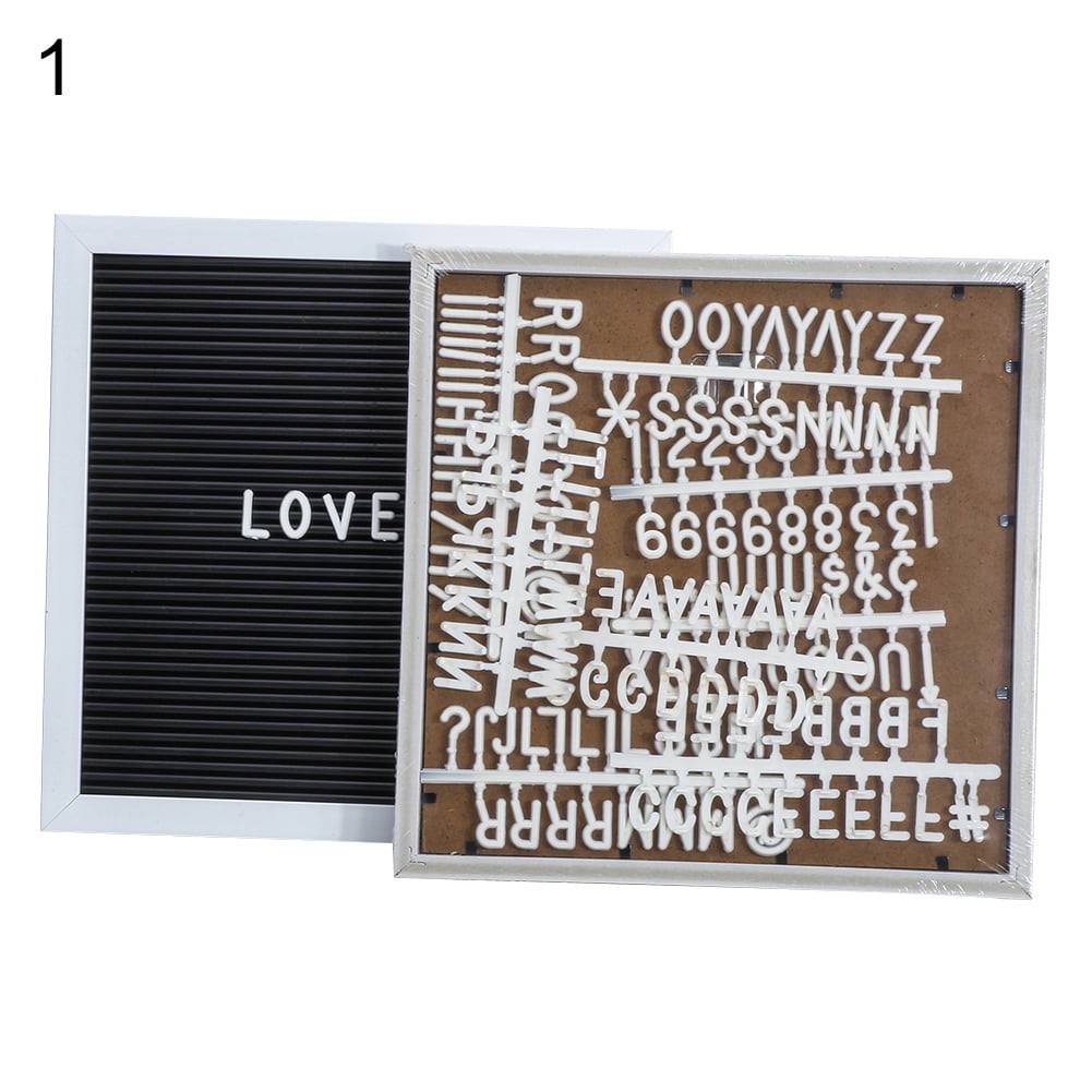 Grandest Birch Message Board Desktop Ornament Decoration With 143Pcs ...