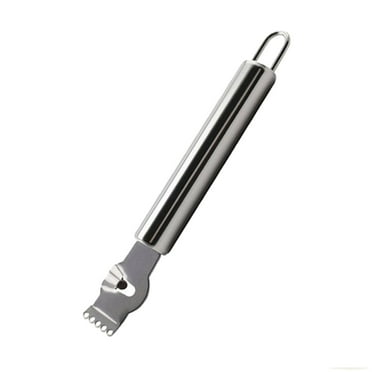 Walfront Stainless Steel Fruit Zester Citrus Peeler, Lemon Lime Orange ...