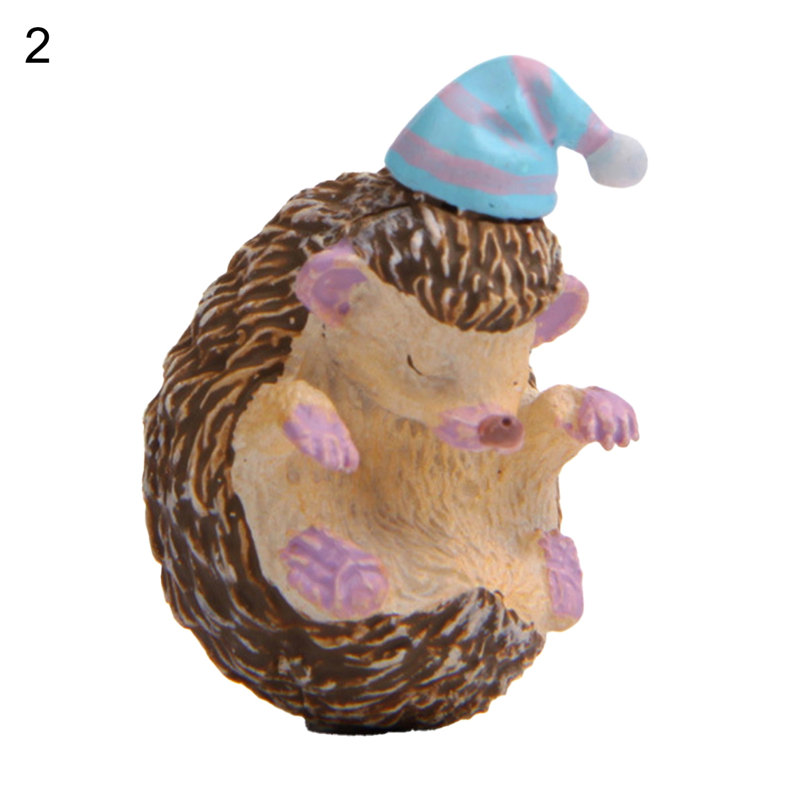 Grandest Birch Realistic Hedgehog Figurine Anti-fade Resin Hand-crafted ...