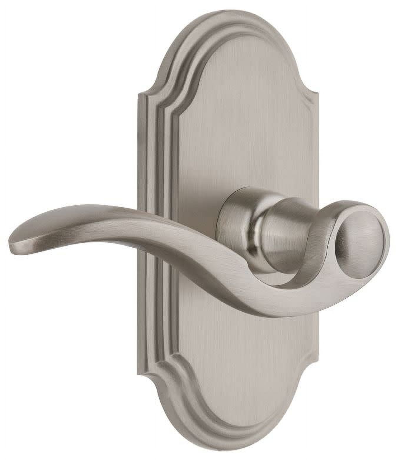 Grandeur Arcbel_Psg_238_Lh Arc Solid Brass Left Handed Passage Door ...