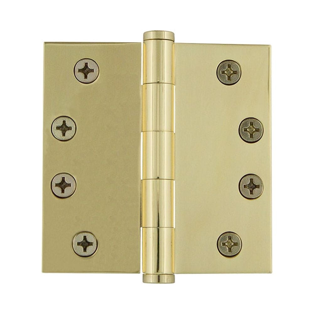 Grandeur Buthng-Sq-Ar-Hd-4 4 X 4" Square Corner Plain Bearing Solid ...