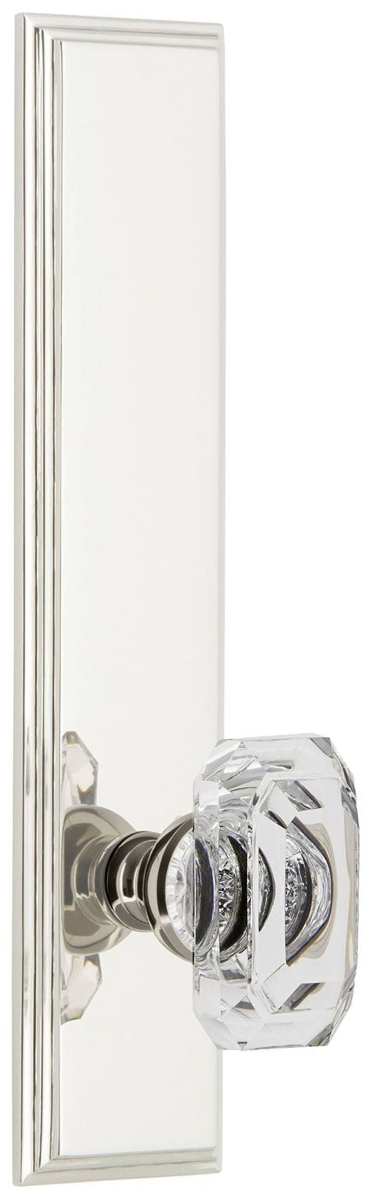 Grandeur Carbcc_Tp_Prv_234_Lh Carre Solid Brass Tall Plate Rose Left ...