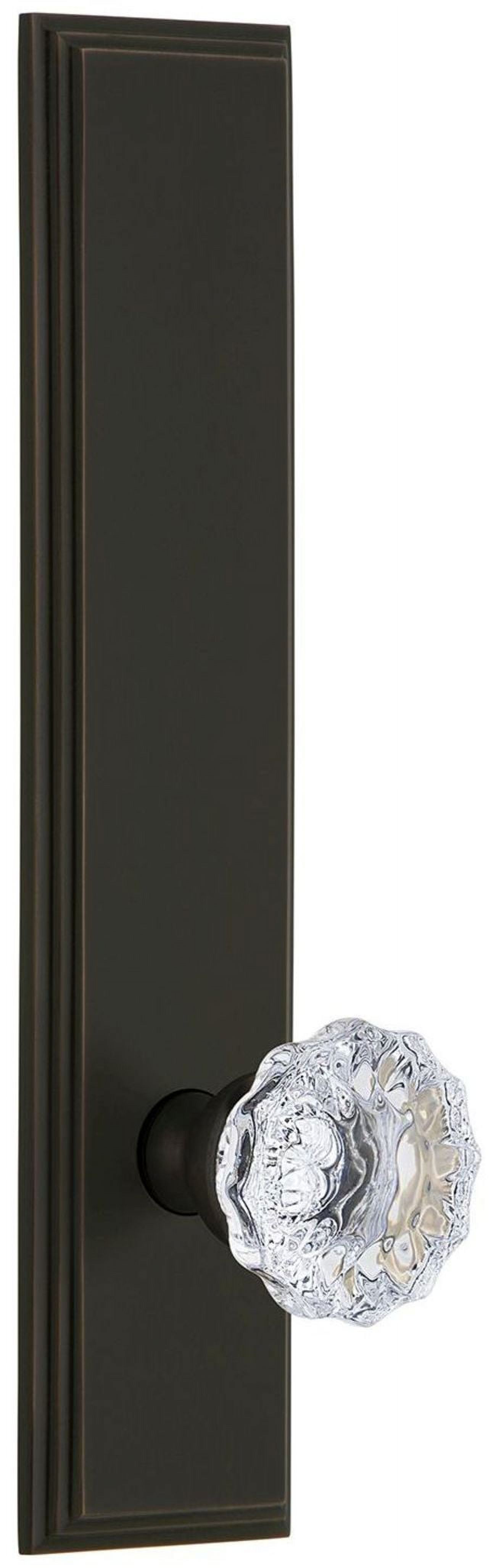 Grandeur Carfon_Tp_Prv_234_Lh Carre Solid Brass Tall Plate Rose Left ...