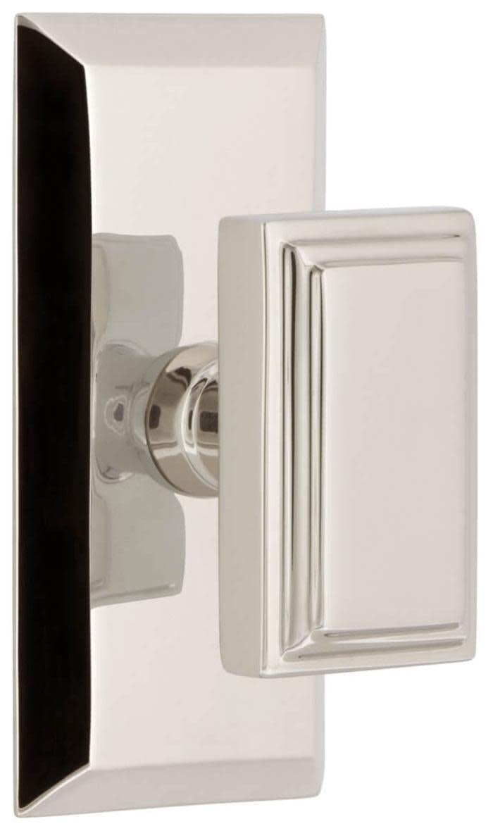 Grandeur Favcar_Sp_Prv_238_Cs Carre Solid Brass Privacy Door Knob Set ...