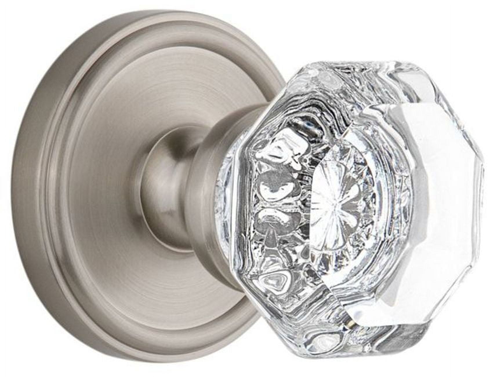 Grandeur Geochm_Prv_234 Georgetown Solid Brass Rose Privacy Door Knob ...