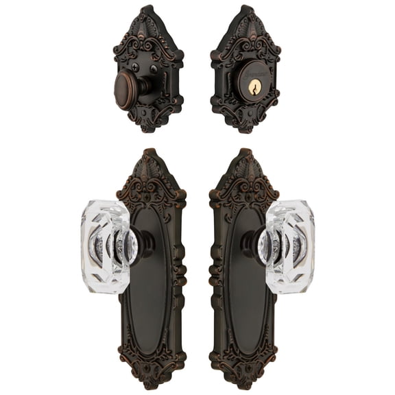 Grandeur Keyed Door Knobs