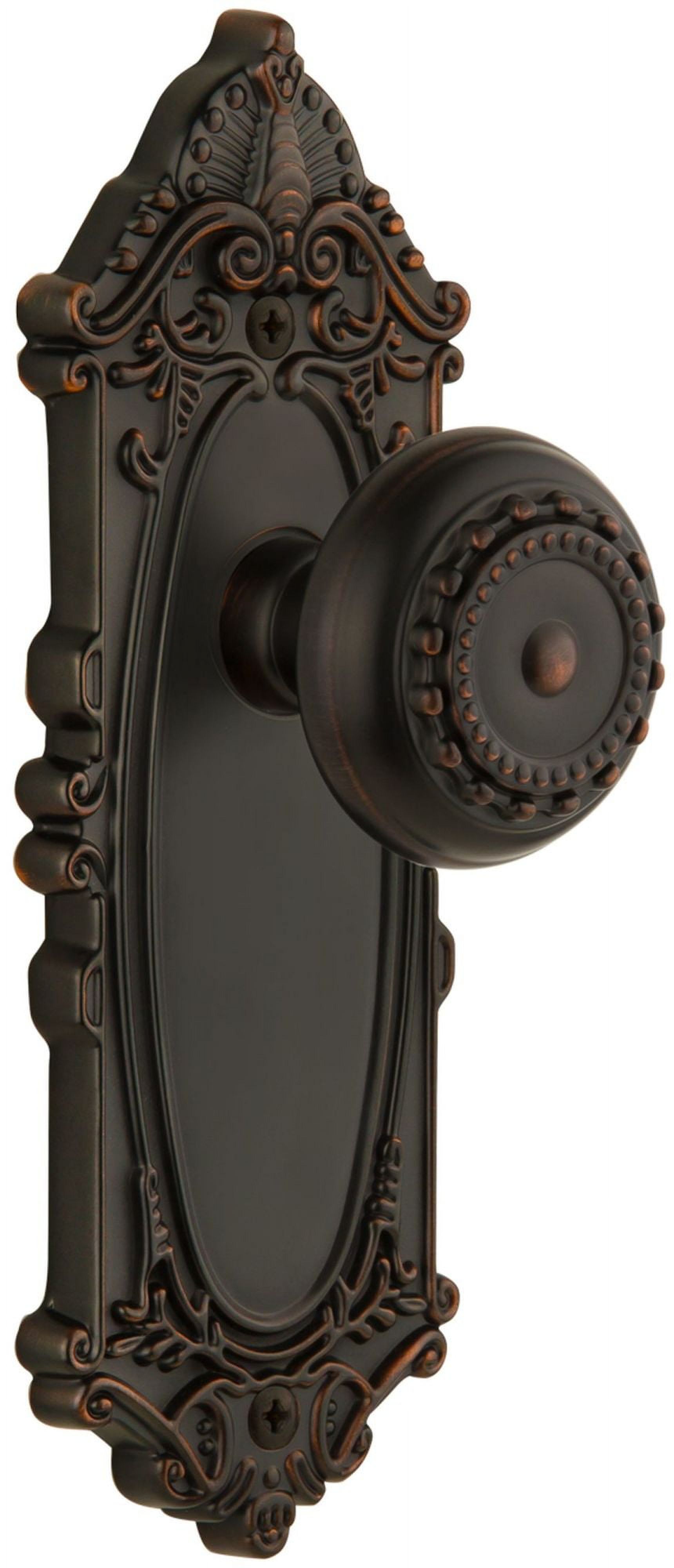 Grandeur Gvcpar_Prv_238 Grande Victorian Solid Brass Rose Privacy Door ...