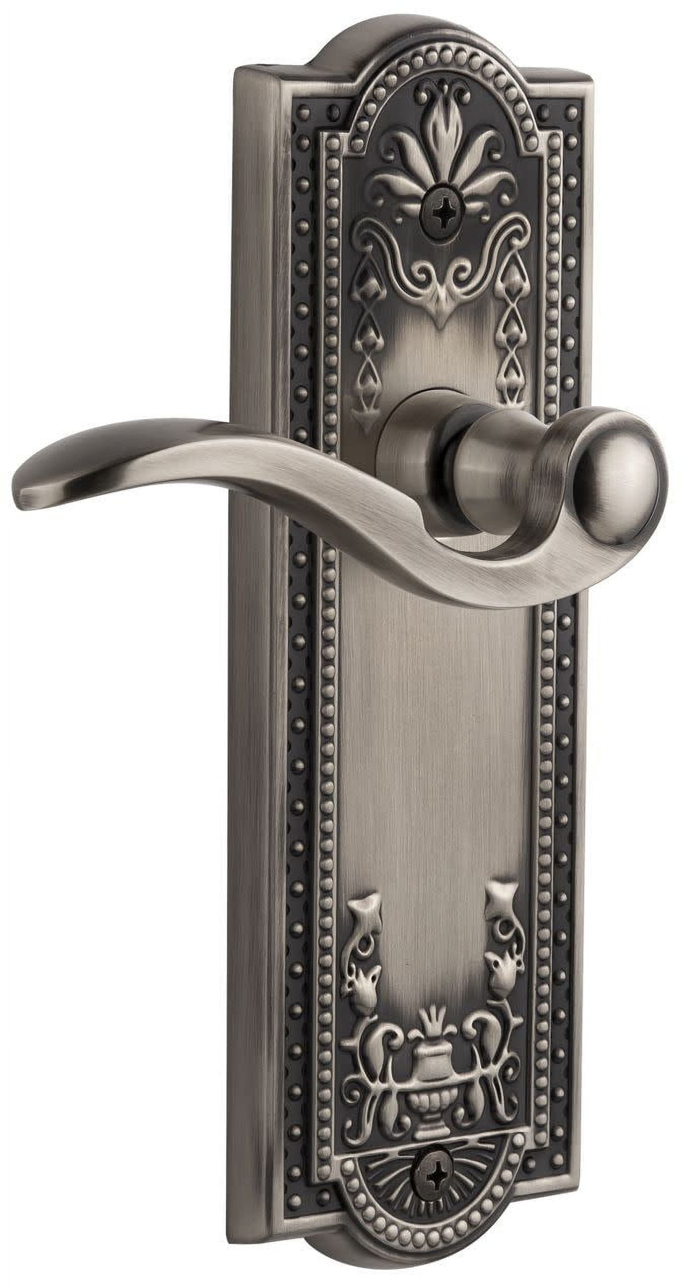 Grandeur Parbel_Dd_Na Parthenon Solid Brass Rose Dummy Door Lever Set ...