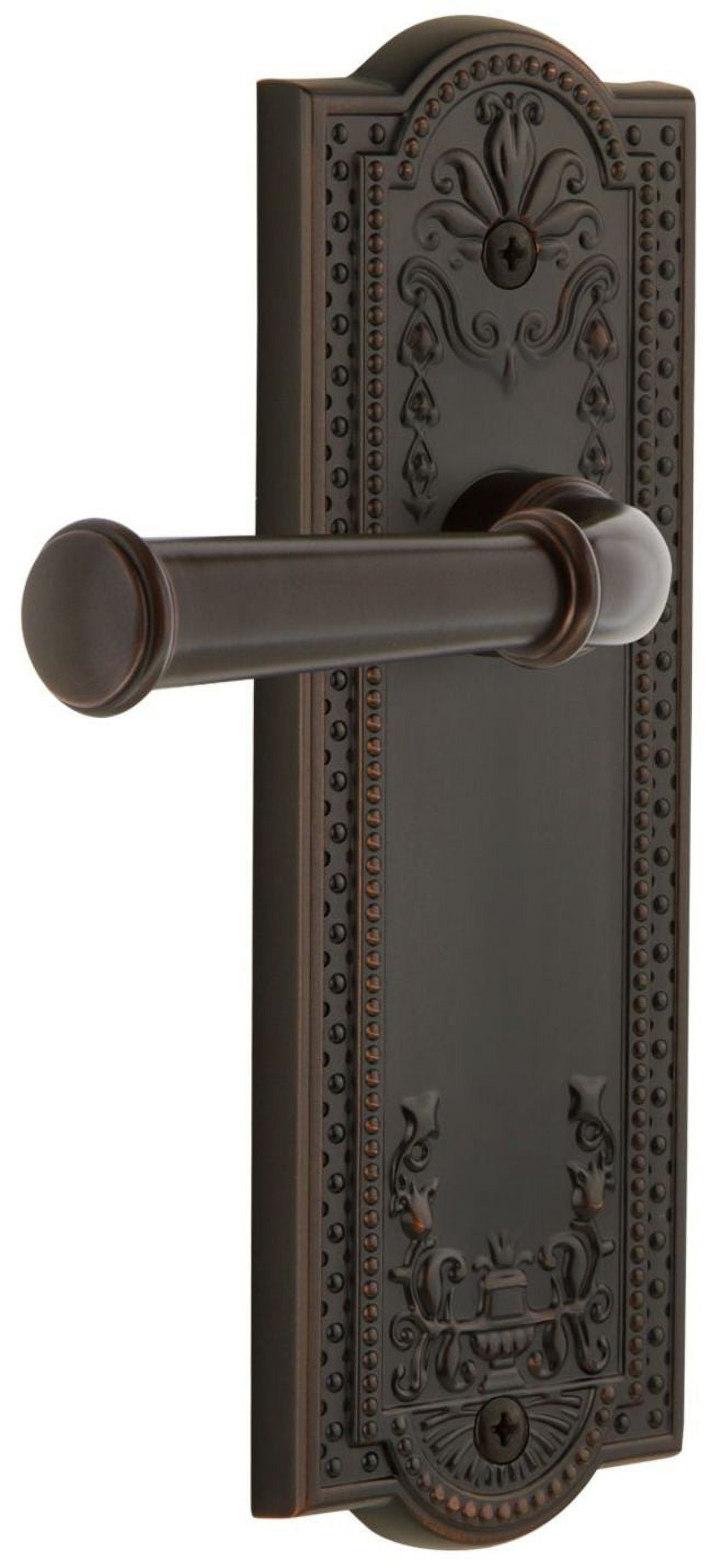 Grandeur Pargeo_Dd_Na Parthenon Solid Brass Rose Dummy Door Lever Set ...