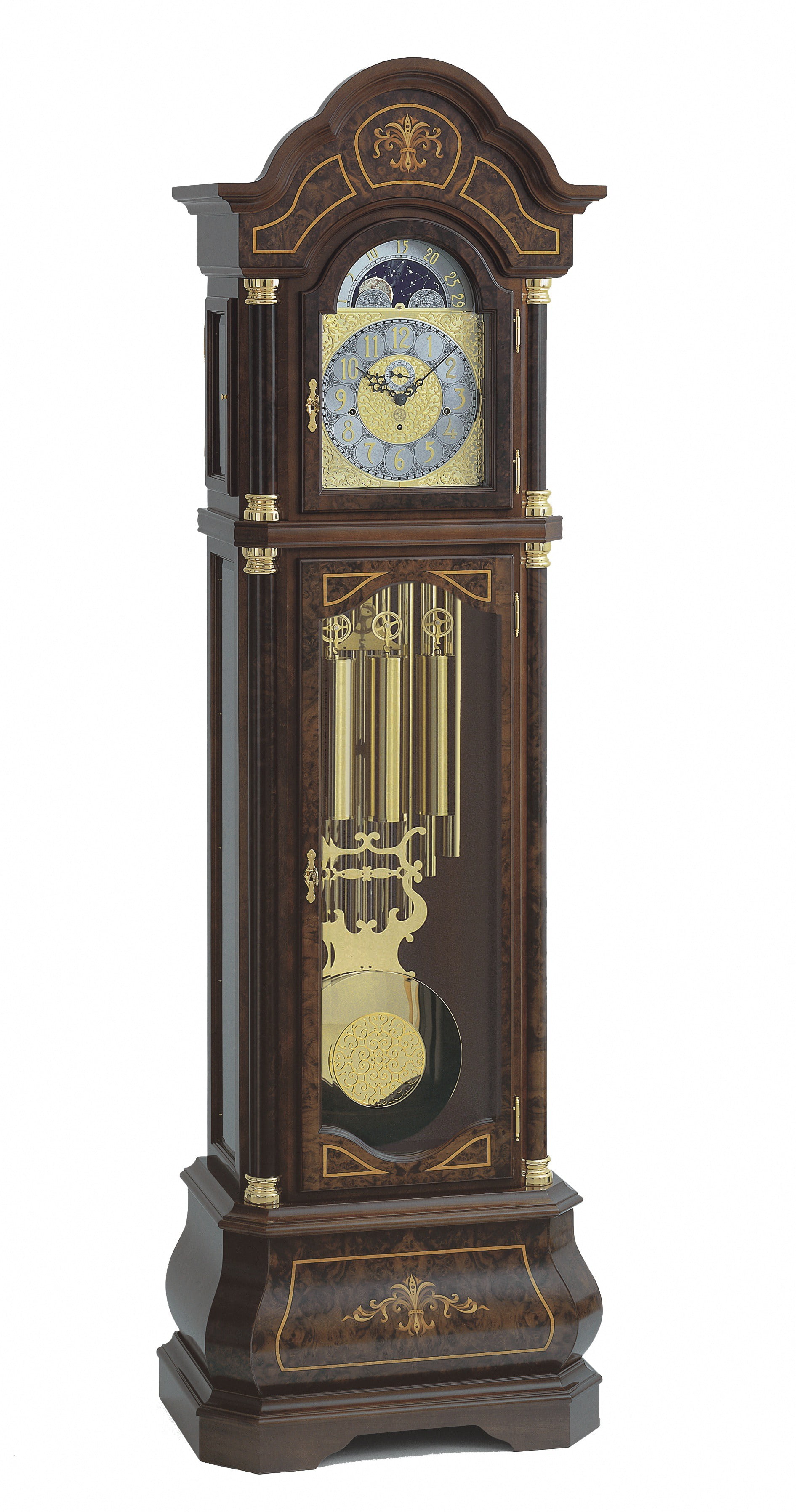 Grandfather clock walnut from Kieninger - Walmart.com
