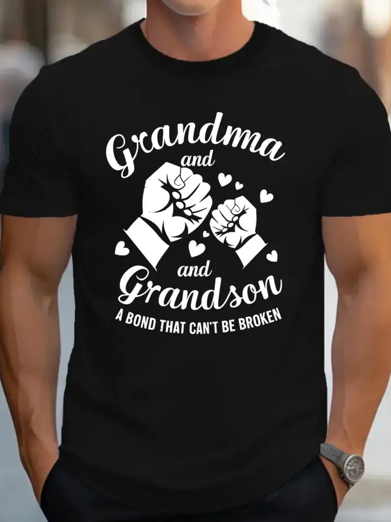 Grandfather-grandson Style, Grandma and Grandson, Unbreakable Bond of ...