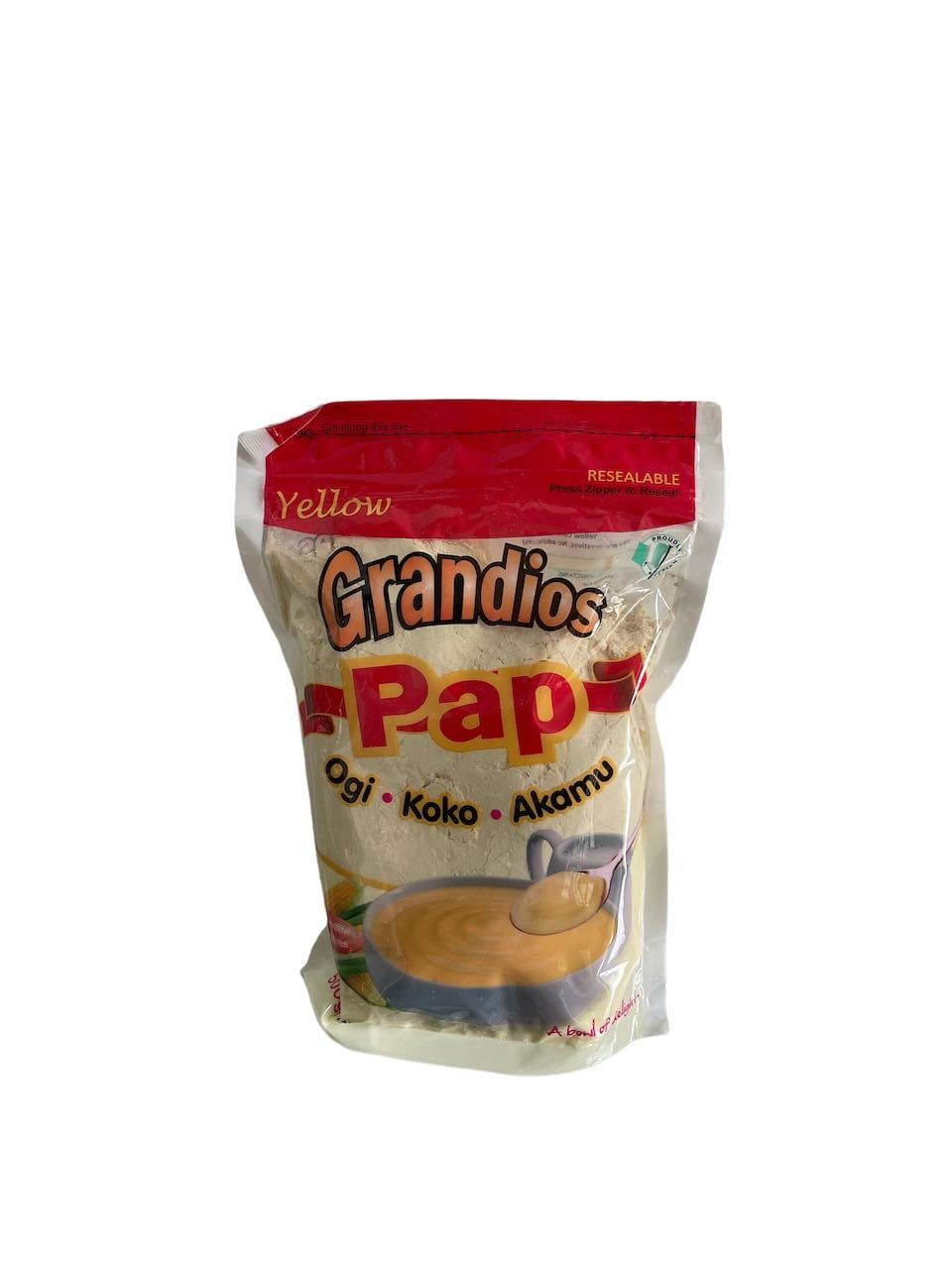 Grandios Yellow Corn Powder Ogi/ Pap - Walmart.com
