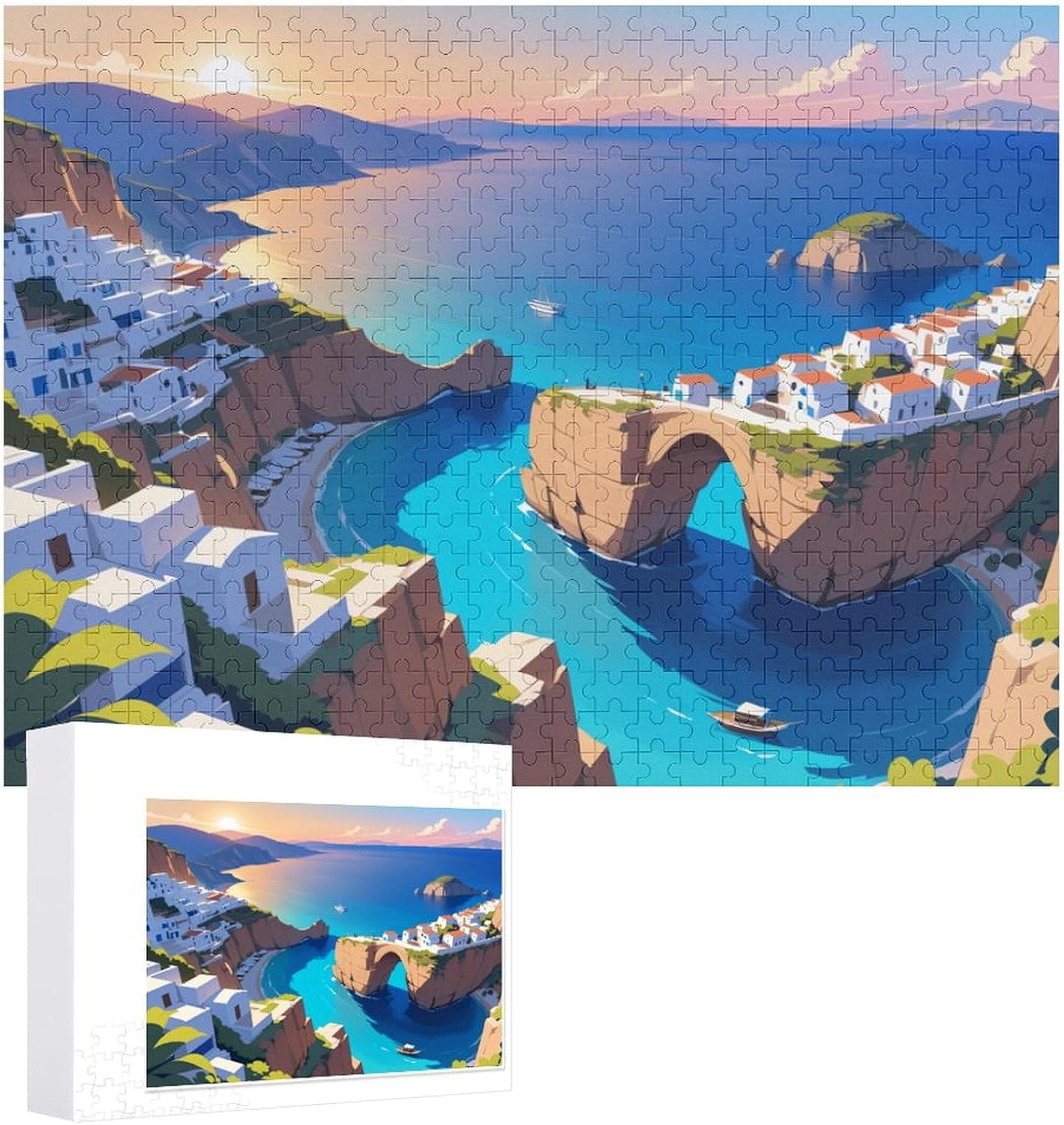 Grandiose Greece Puzzles For Adults 300 Pieces Jigsaw Puzzles 300 ...