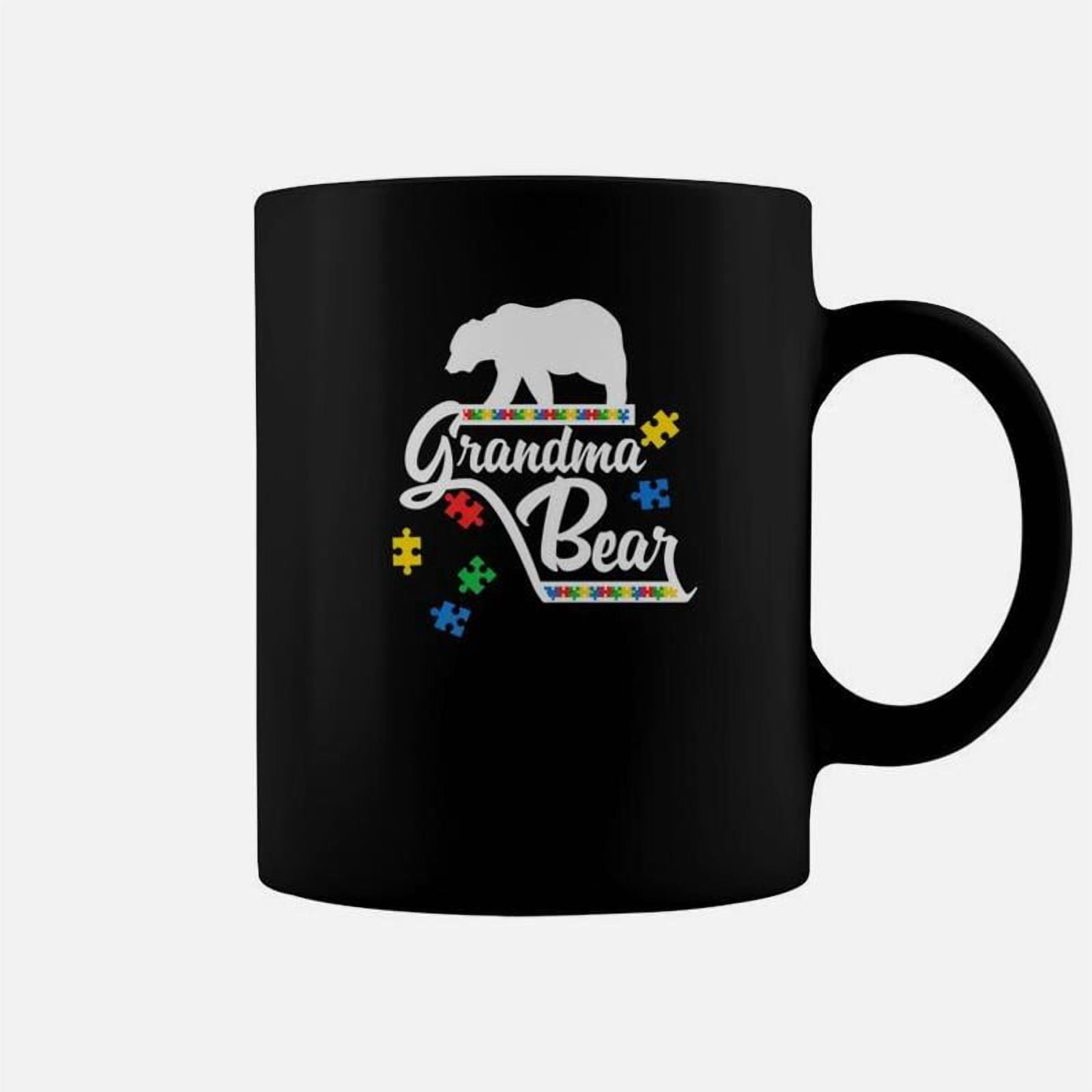 Grandma Bear Puzzle Autism Awareness Gramma Gift Tee Coffee - Walmart.com