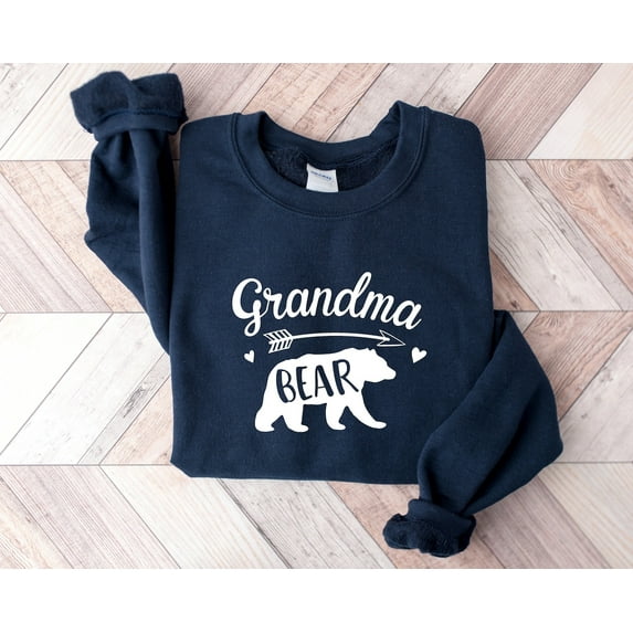 Grandma Bear Sweatshirt, Grandma Shirt, Nana Shirt, Pregnancy Announcement, Mother's Day For ...