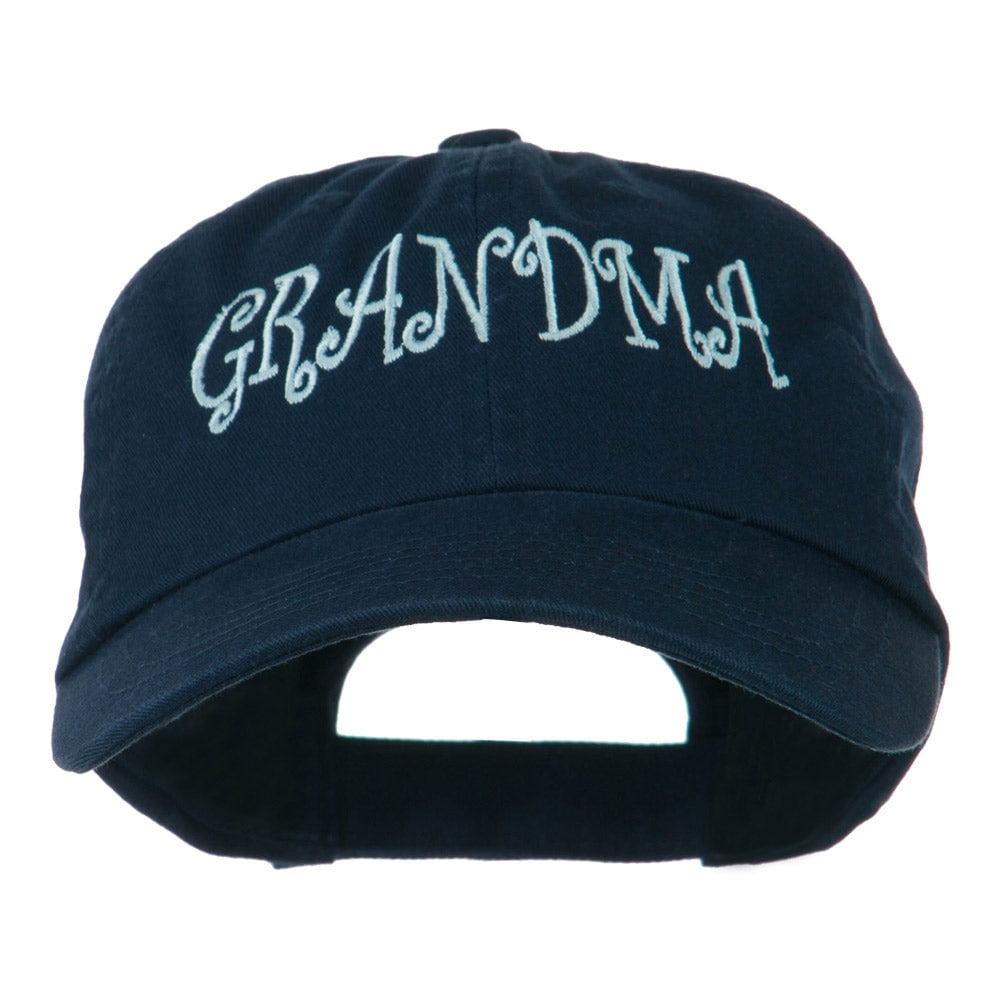 Grandma Embroidered Cap - Navy OSFM - Walmart.com