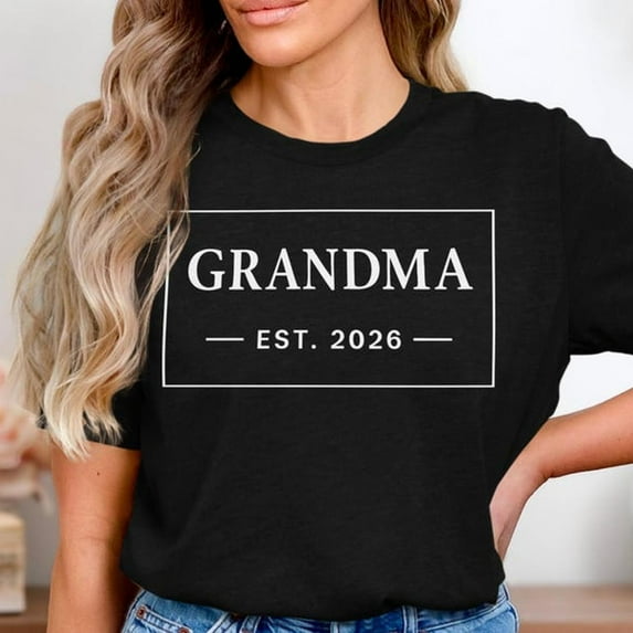 Grandma Est 2026 S1Hirt, New Grandma Gift S1Hirt, Promoted To Grandma ...