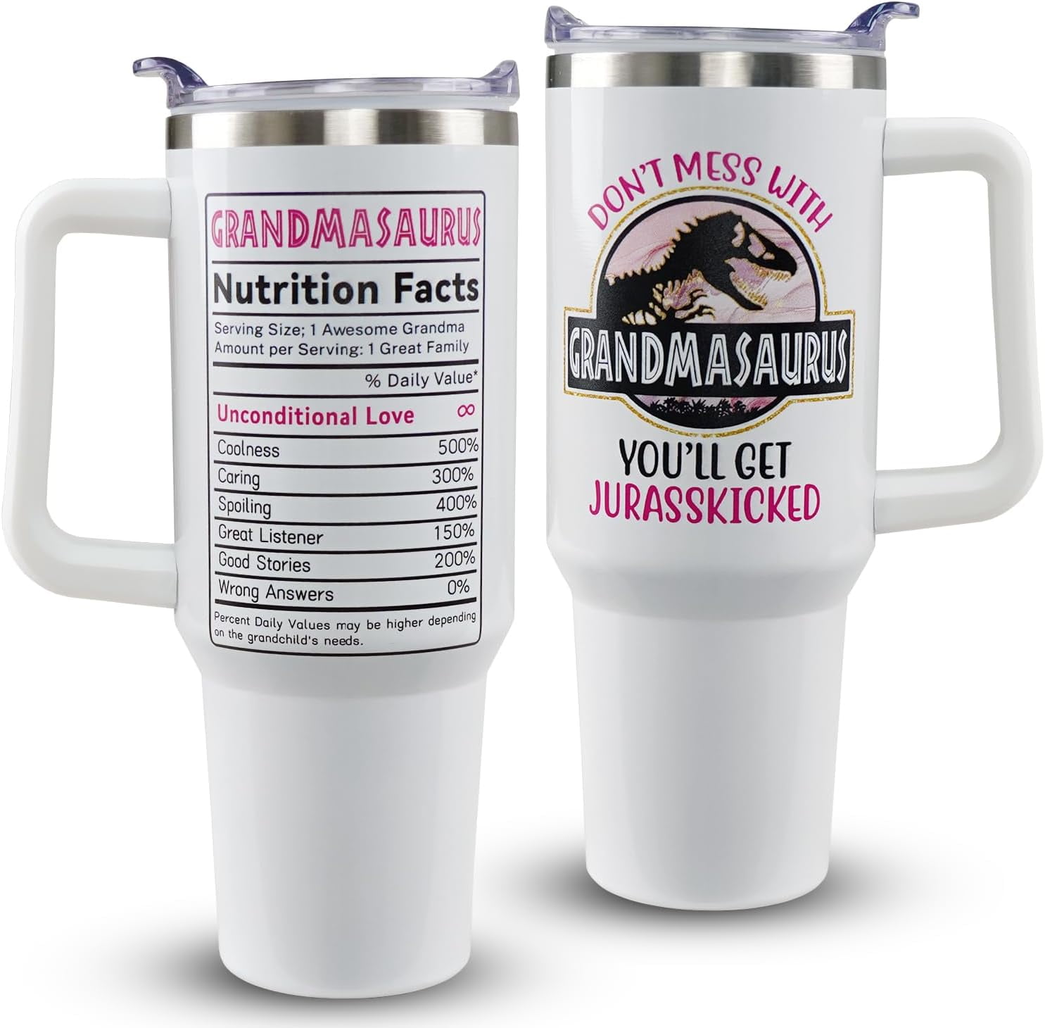 Grandma Gifts Grandma Cup Grandma Tumbler with Handle Gifts for Grandma ...