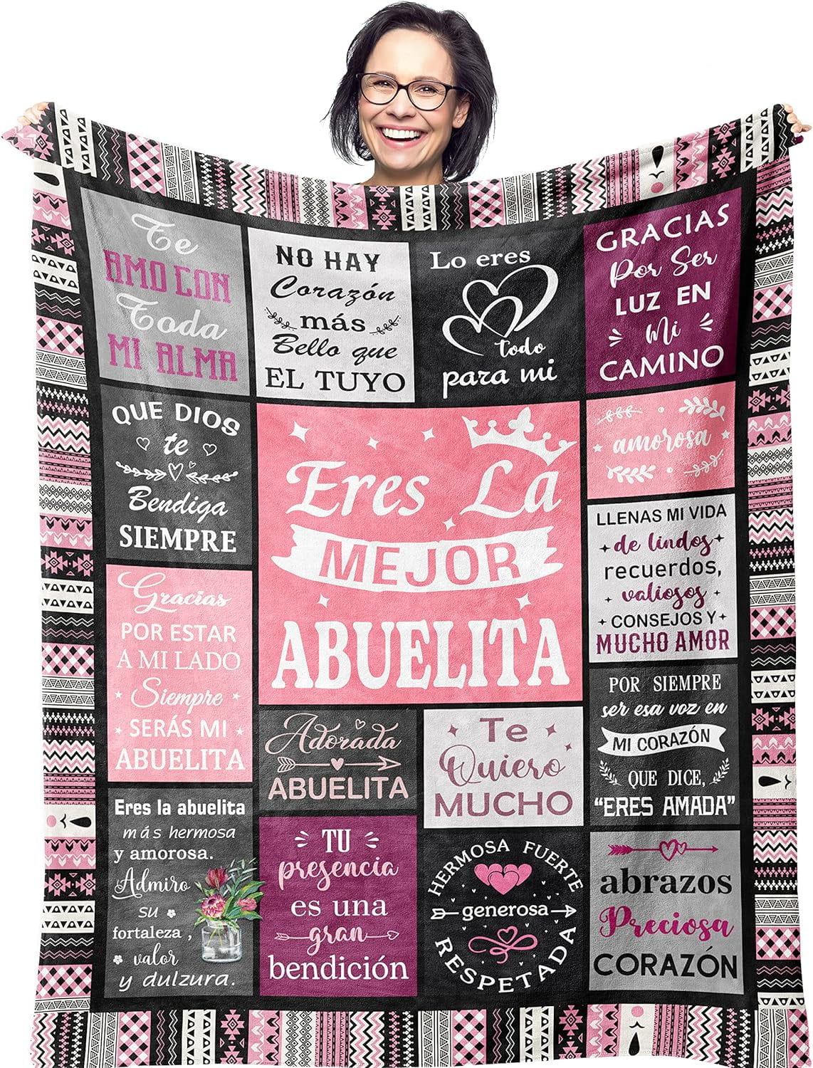 Grandma Gifts in Spanish, Mothers Day Birthday Gifts for Grandma ...