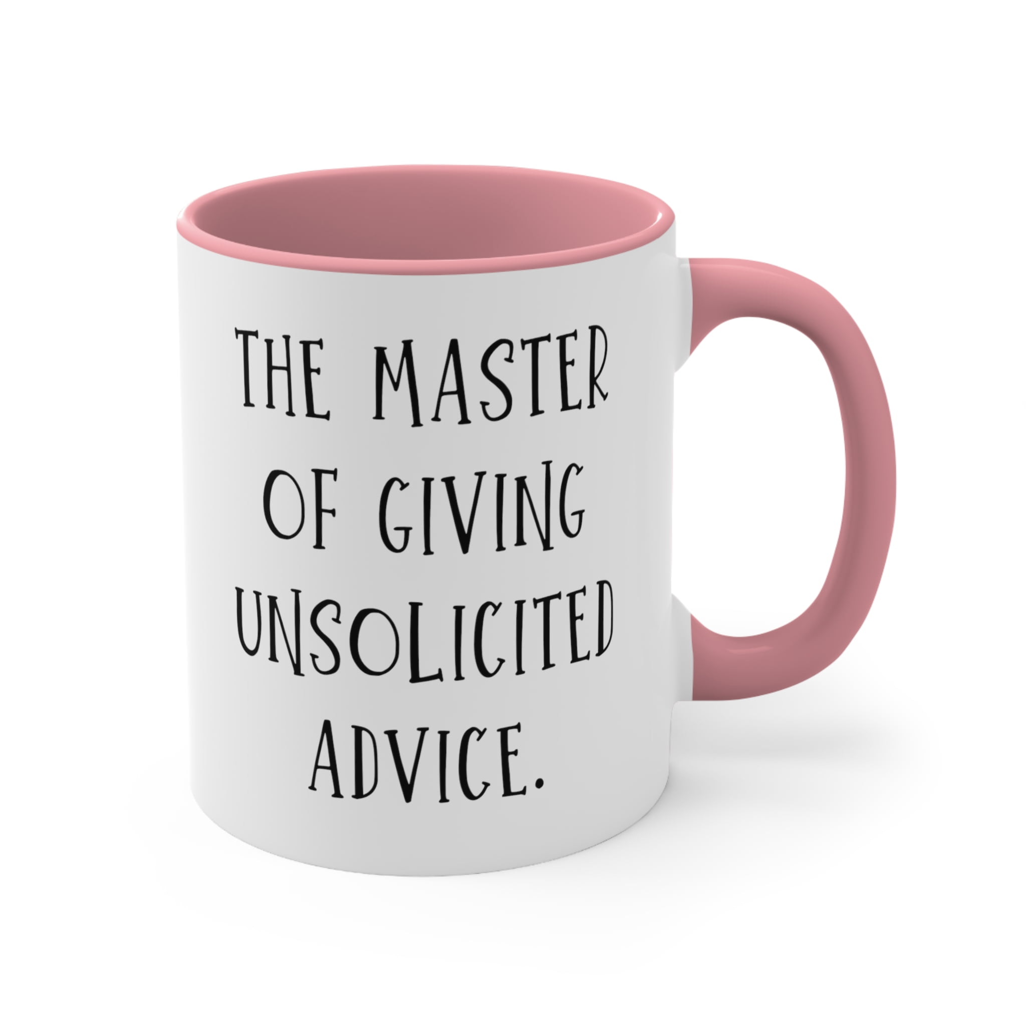 Grandma Gifts Two-Tone 11oz Mug "The master of giving unsolicited ...