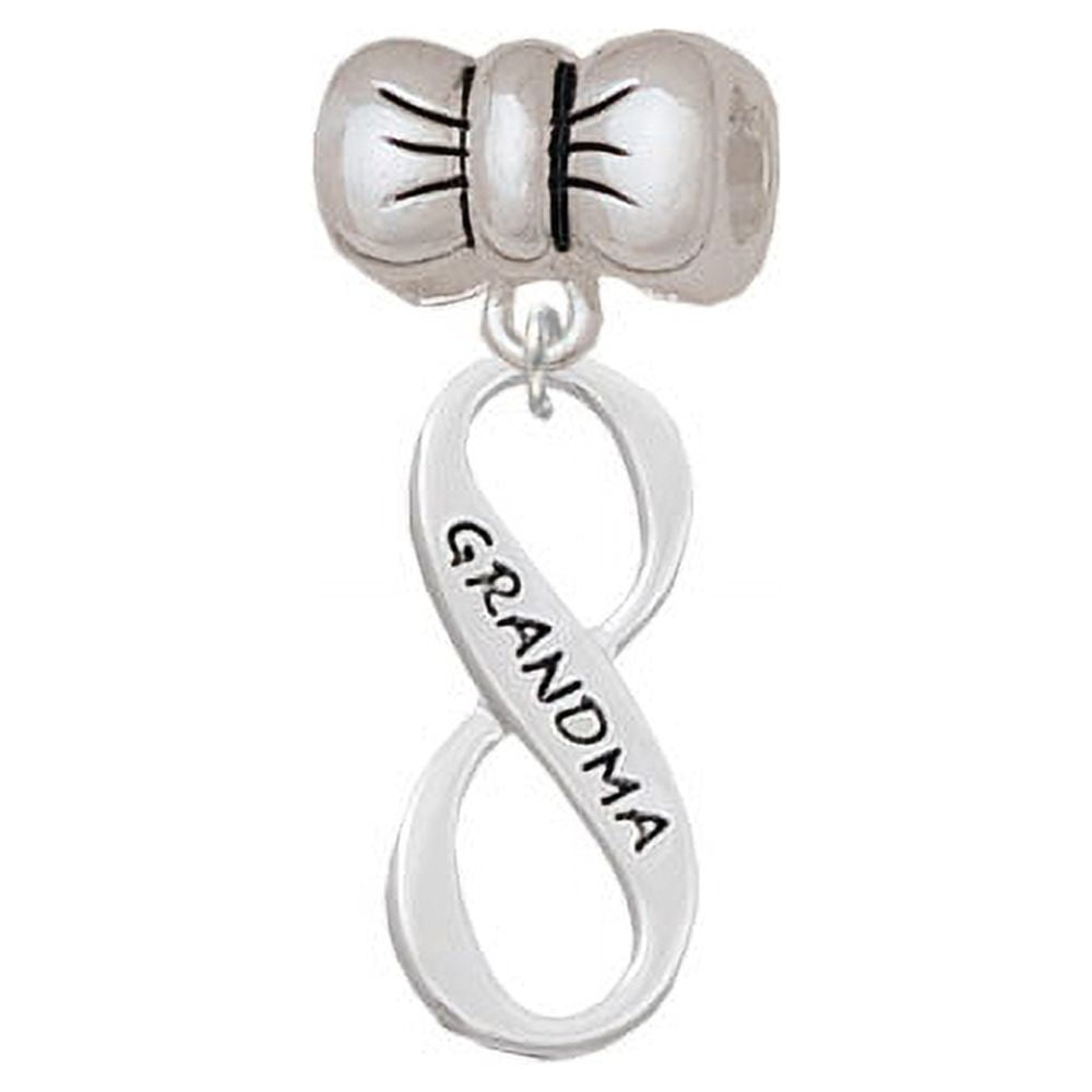 Grandma Infinity Sign - Bow Charm Bead - Walmart.com