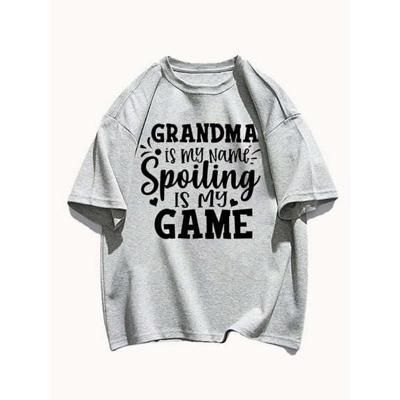Grandma Is My Name Tee - Walmart.com