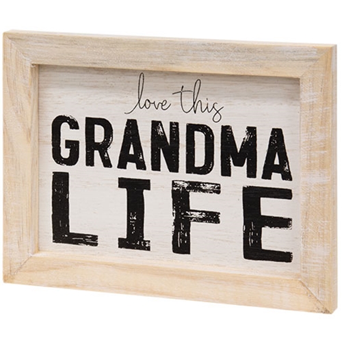 Grandma Life Framed Sign - Walmart.com