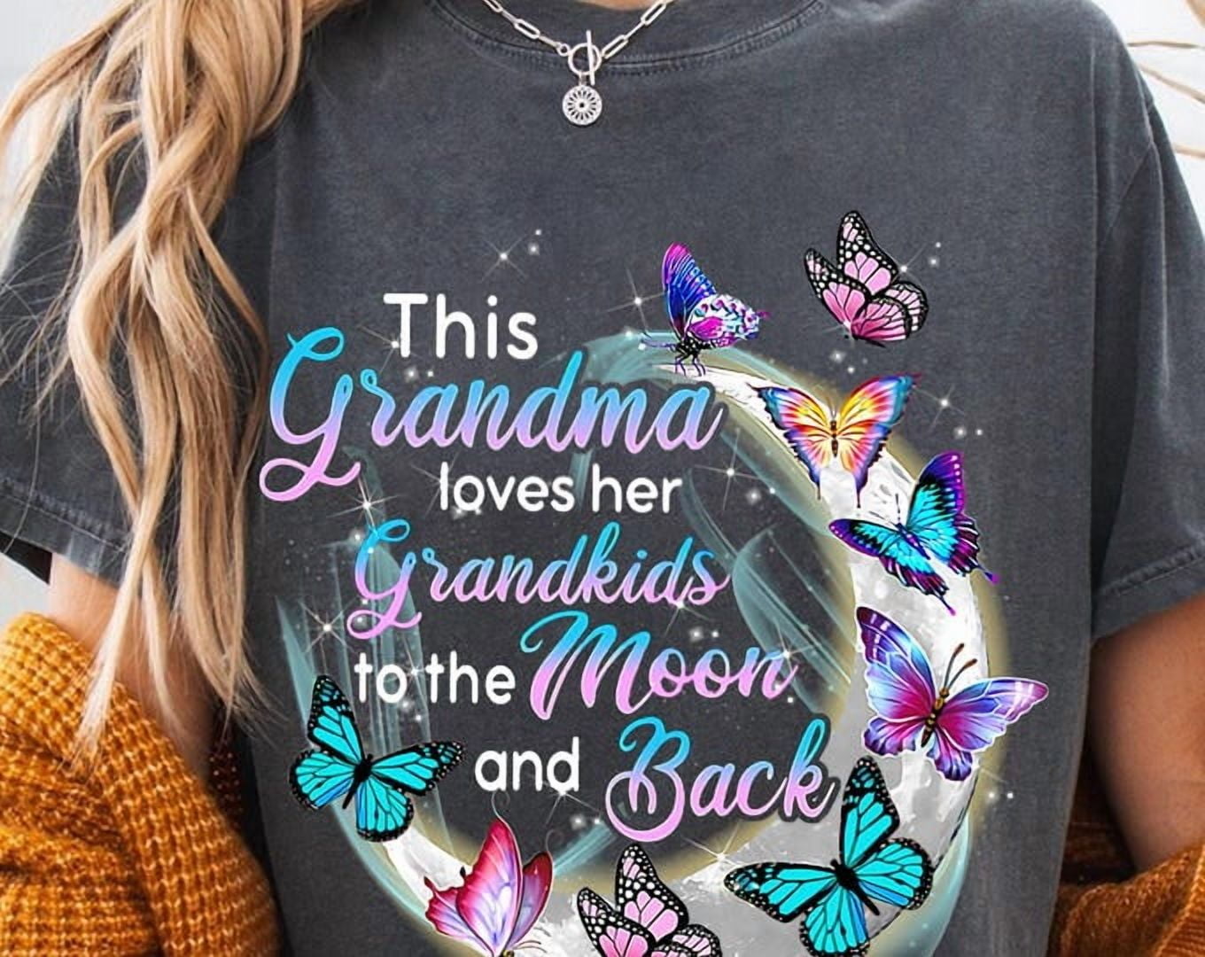 Grandma Loves Grands : Butterfly Moon Design - Walmart.com