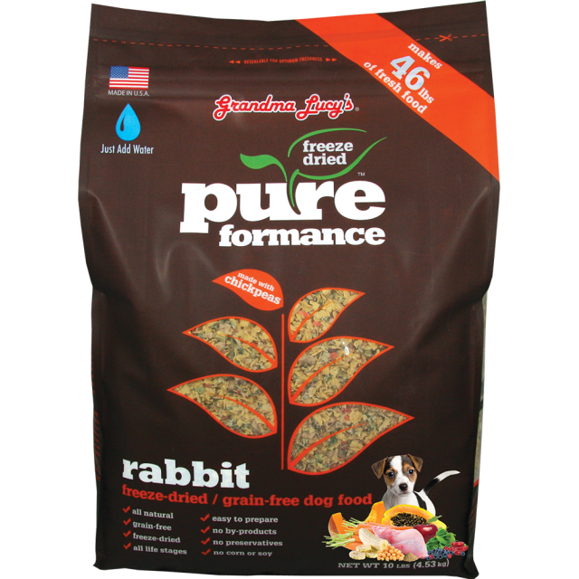 Grandma Lucy' Rabbit Dog Food - Grain free treats for vets - Walmart ...