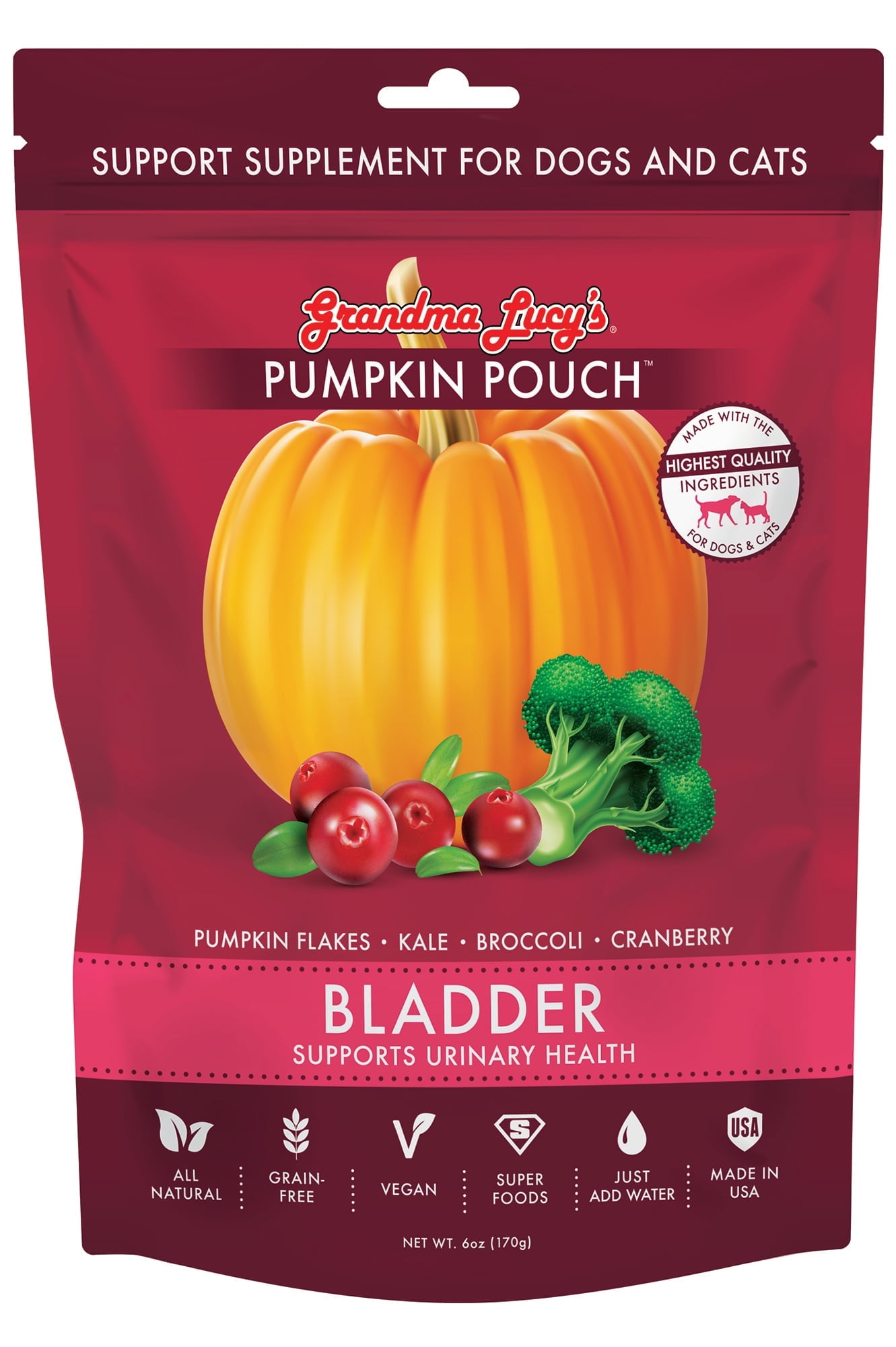 Grandma Lucys Pumpkin Pouch Bladder 6oz. - Walmart.com