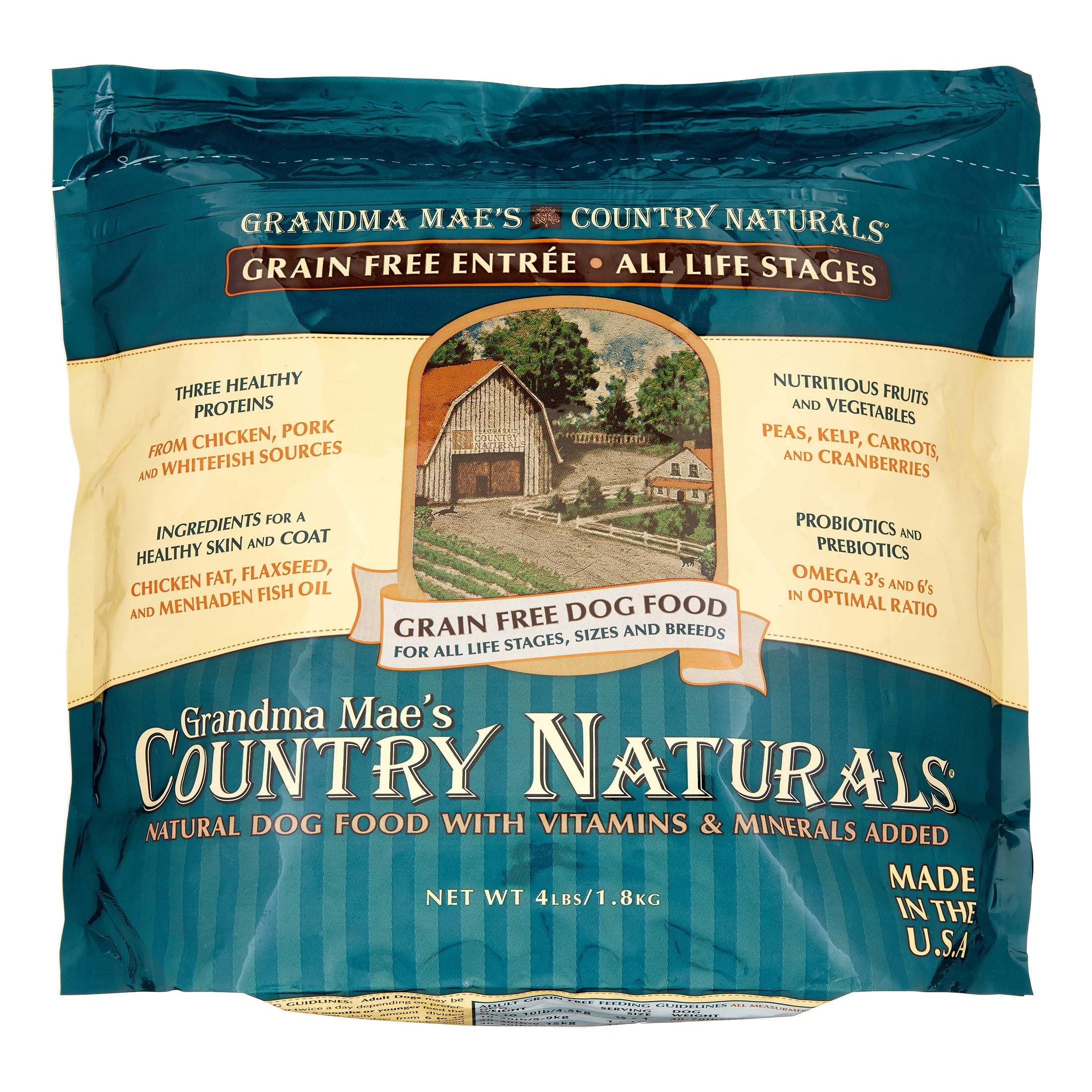 Grandma Mae's Country Naturals Grain-Free Chicken Multi-Protein Recipe ...