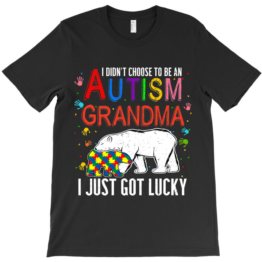 Grandma Matching Autism Family I Got Lucky, Medical Awareness - Last ...