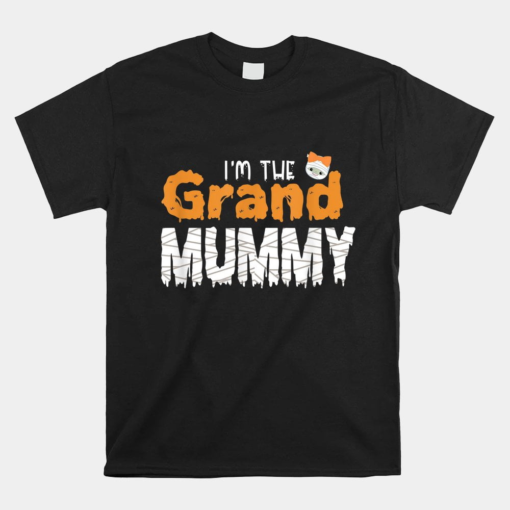Grandma Mummy Family Humor Cute Elder Costume Theme Unisex T-Shirt, up ...