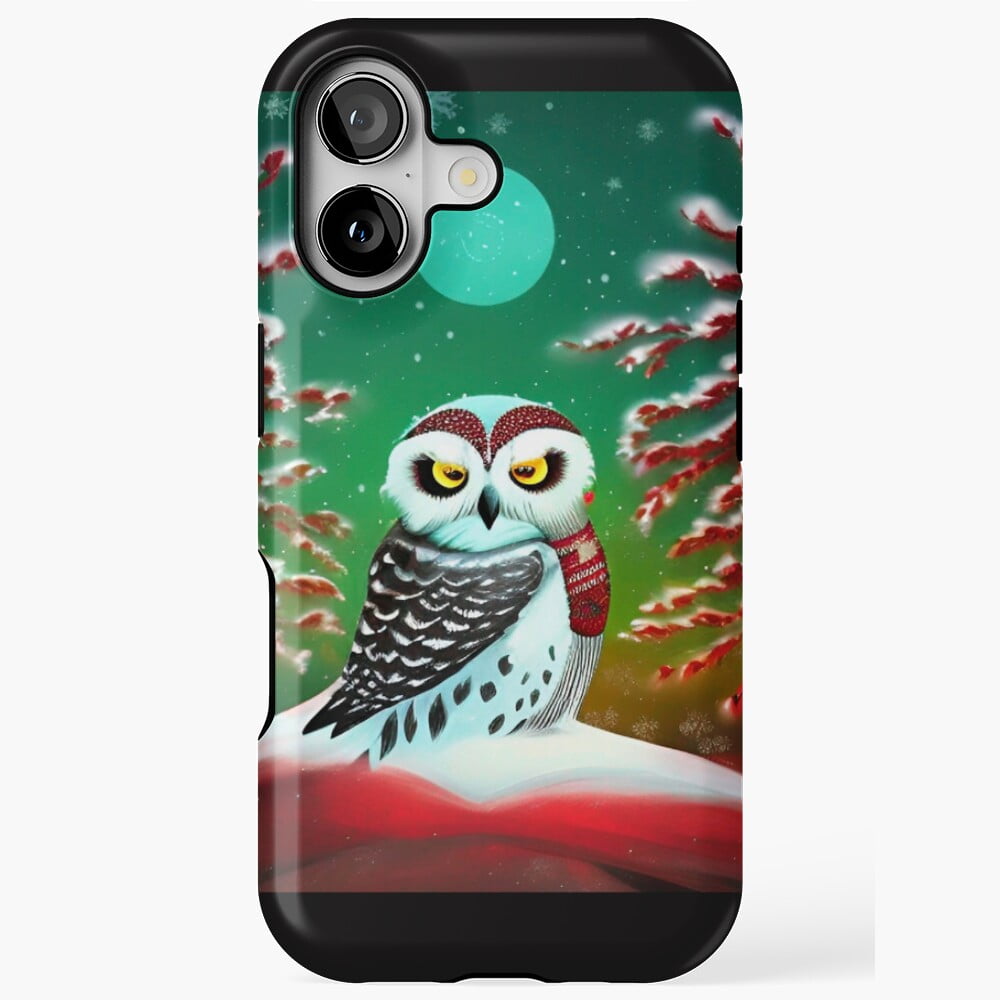 Grandma Owl Christmas Present Themed Phone Case 17 16 15 14 13 12 11 ...