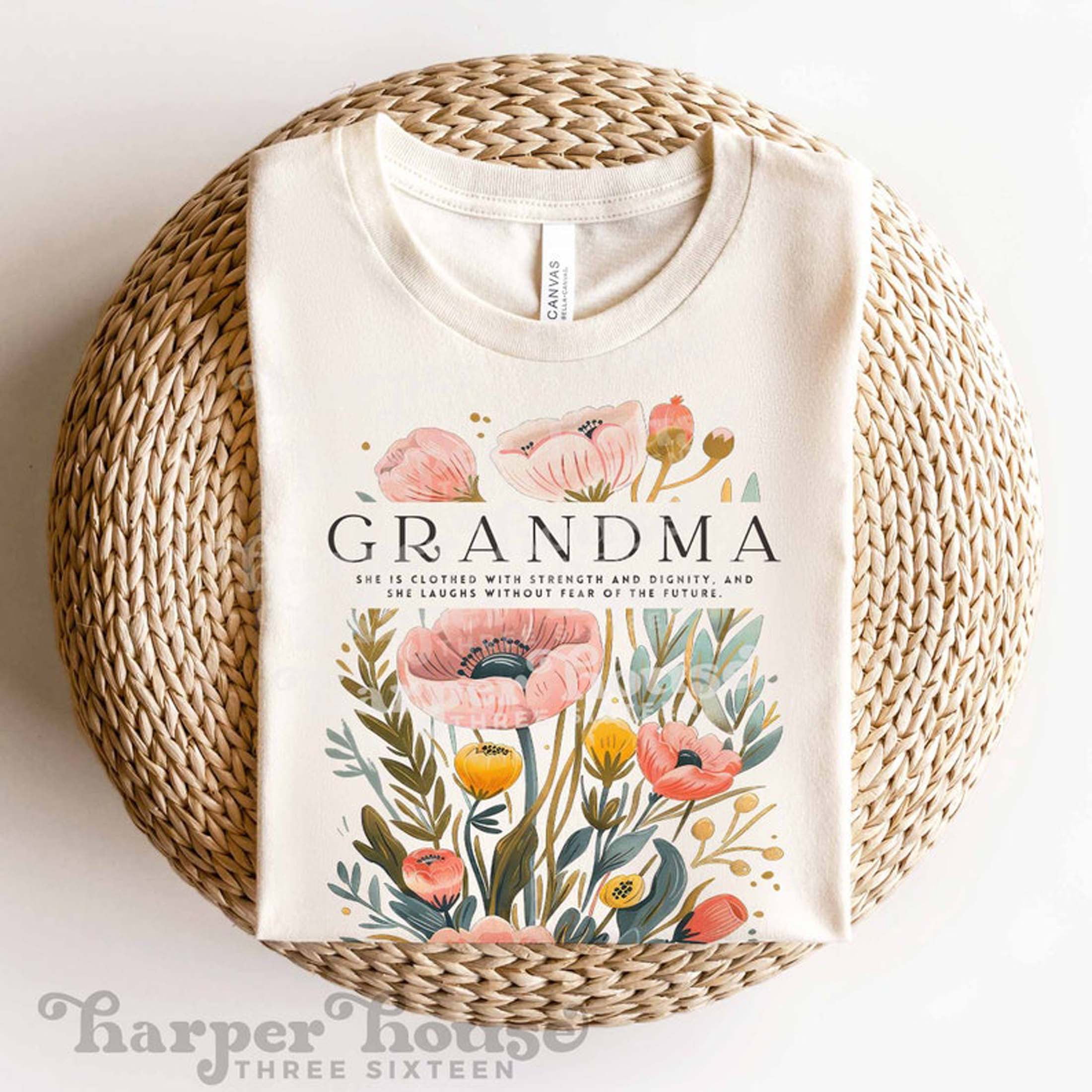 Grandma PNG Grandma Shirt Christian Mothers Day Gifts Grandma ...