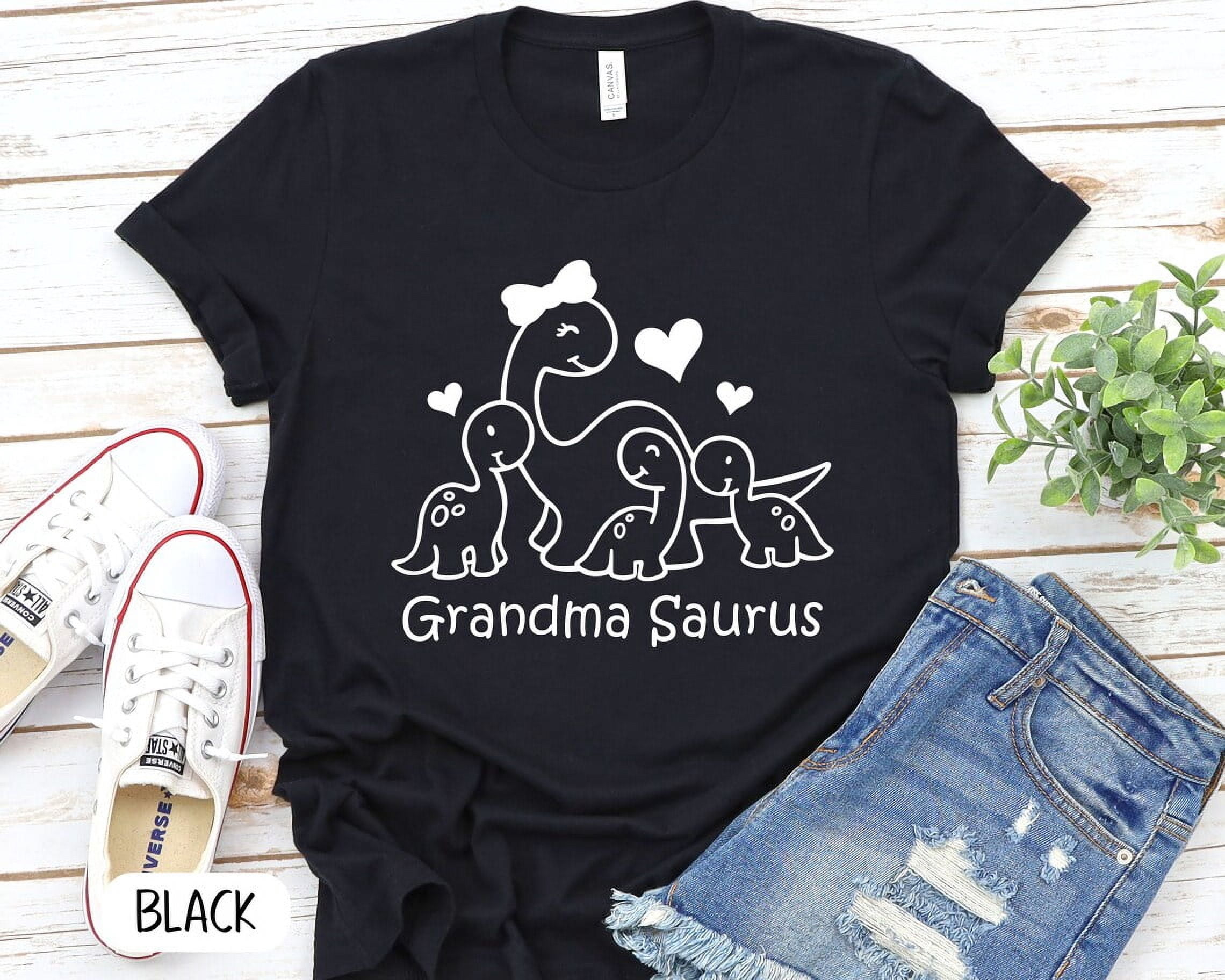 Grandma Saurus, Grandma Saurus Tshirt, Grandma Saurus T-Shirt, Grandma ...