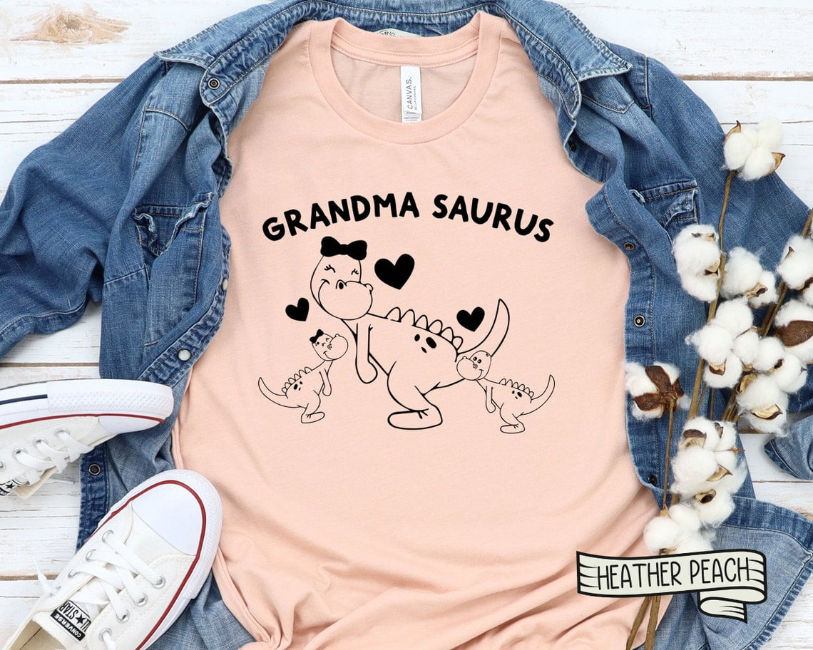 Grandma Saurus Shirt, Grandma Saurus Tshirt, Grandma Shirt, Grandma ...