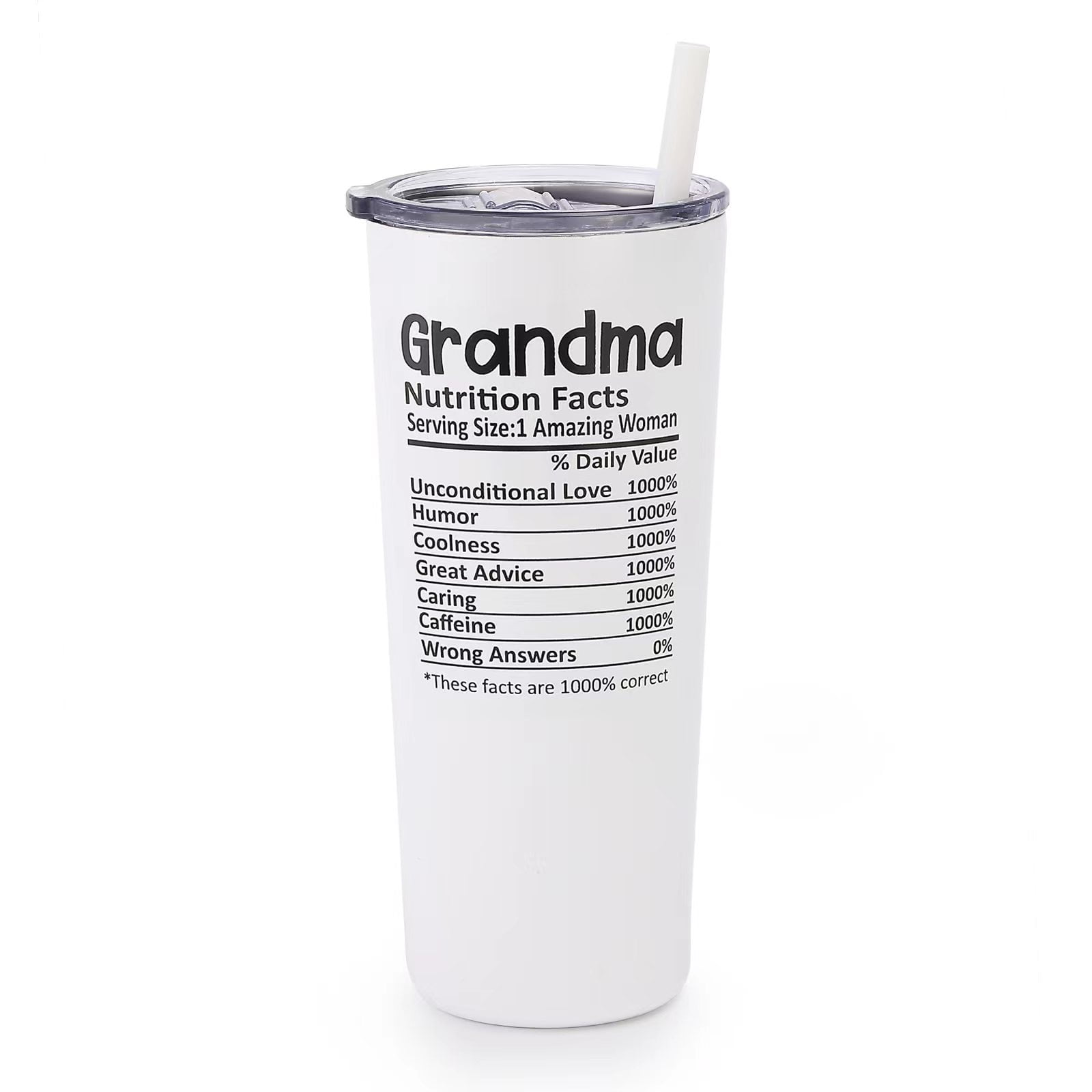 Grandma Tumbler - 22oz - Insulated Stainless Steel Grandma Cup ...